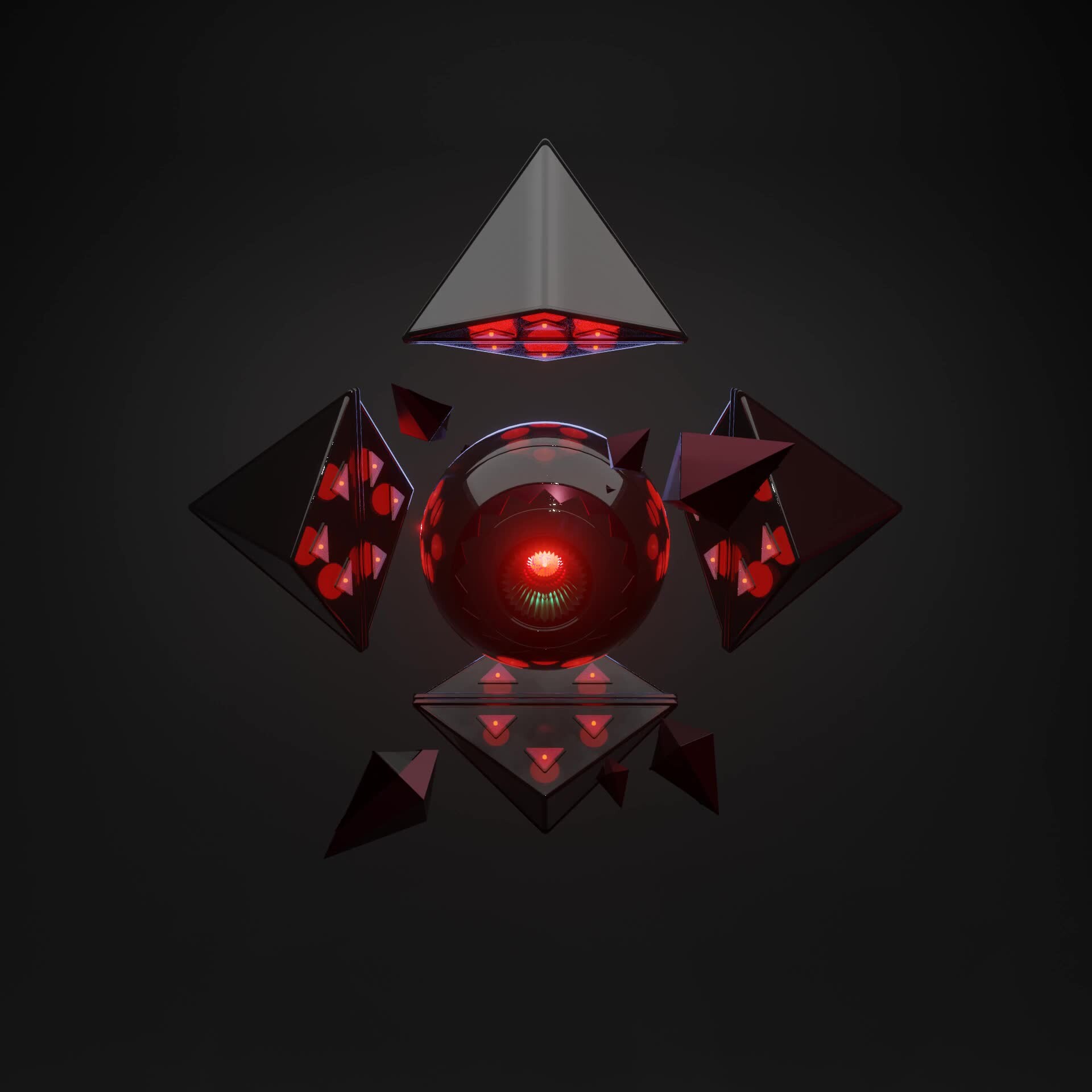 ArtStation - Homing laser-firing levitating ball