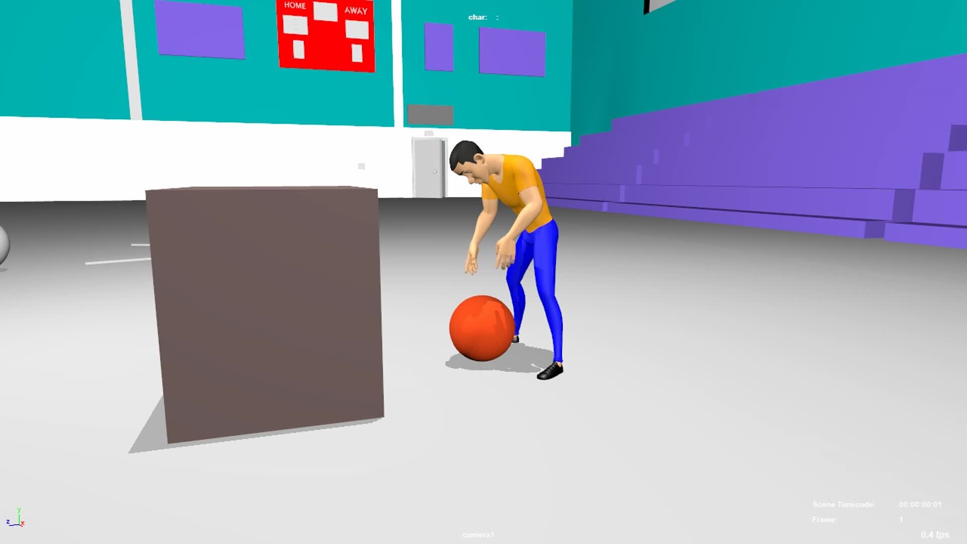 ArtStation - Weight_Lift_Animation