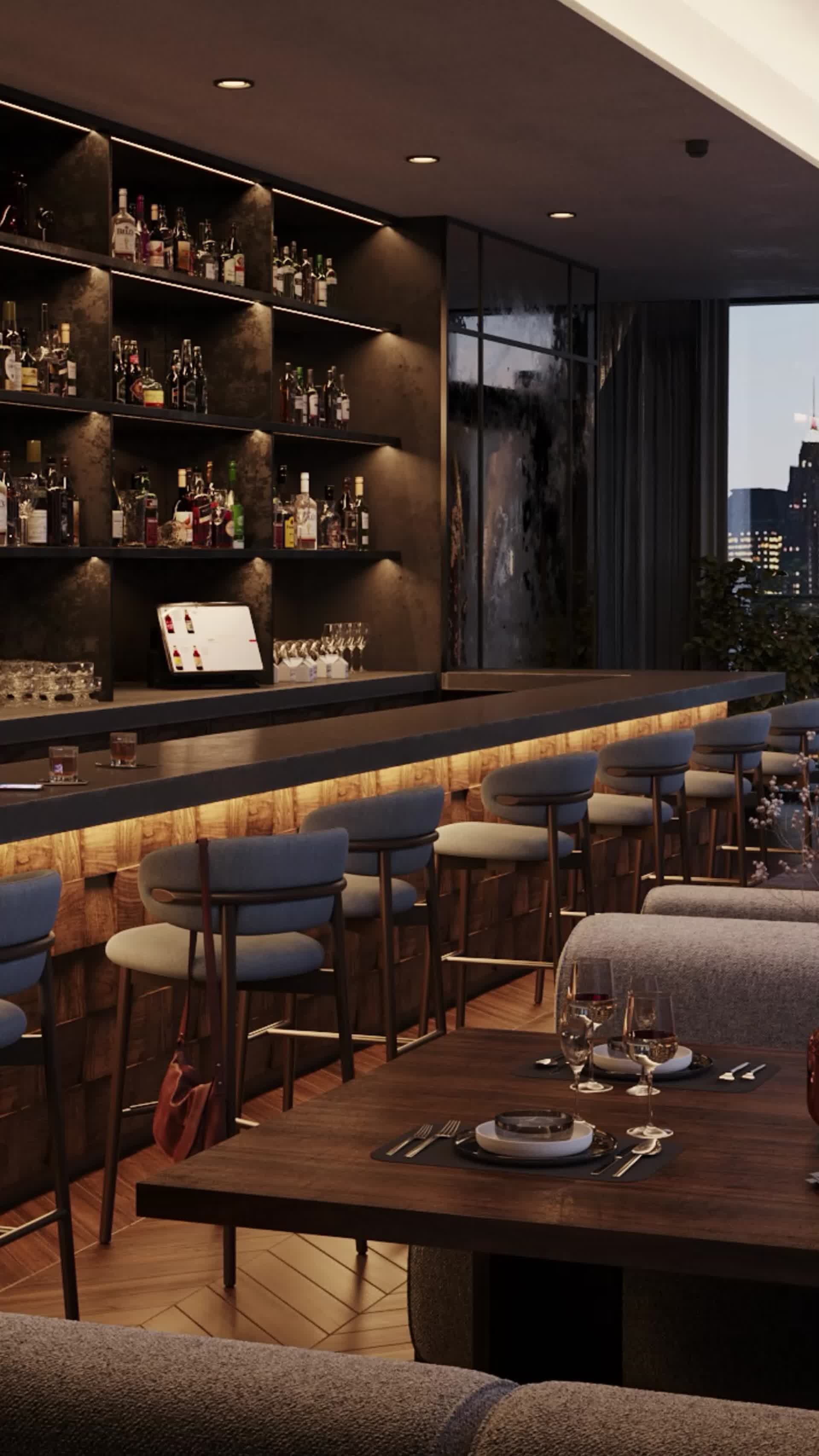 ArtStation - 3D Animation of an Atmospheric Bar