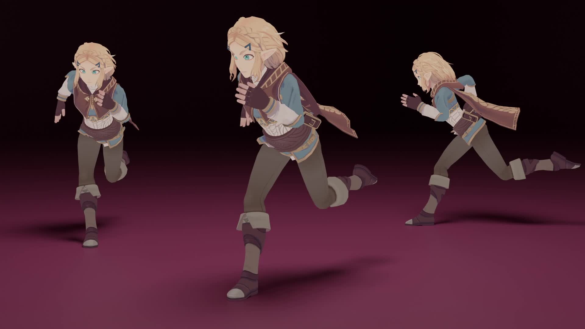 ArtStation - Zelda Run