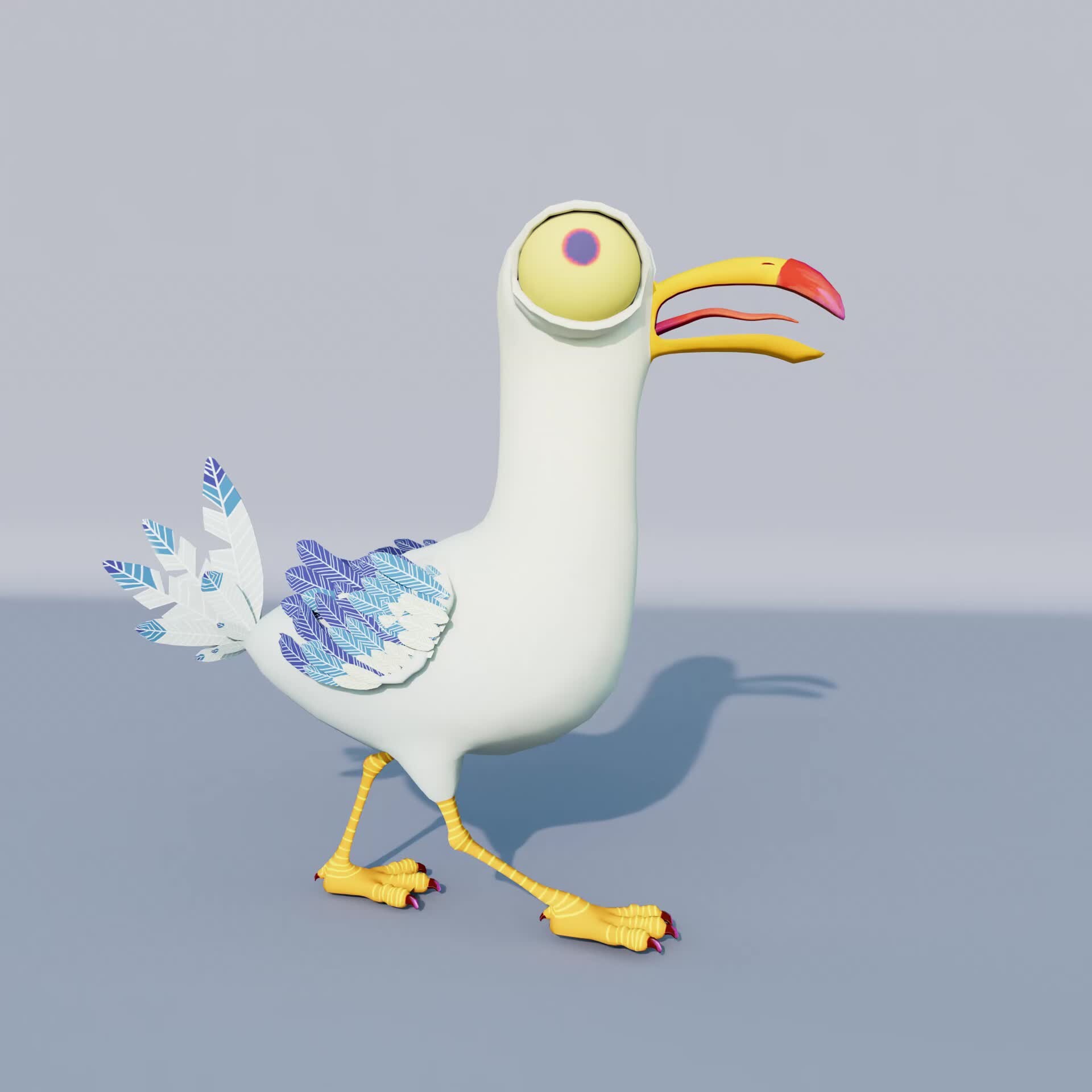 ArtStation - Chicken Walk Cycle