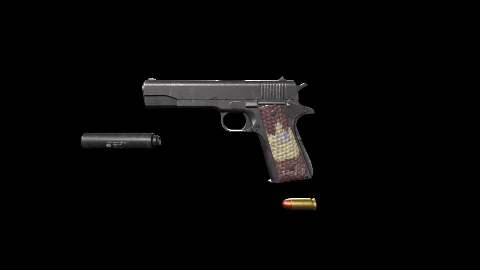 ArtStation - Colt 1911 Handgun