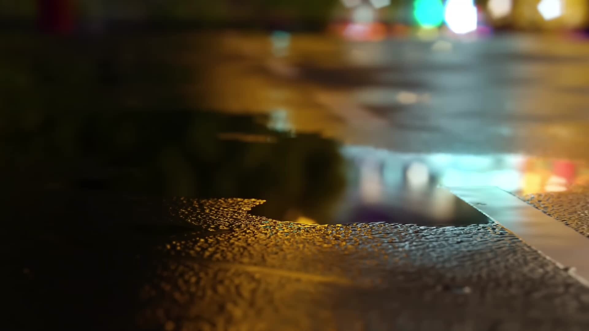 ArtStation - Realistic rain simulation in blender