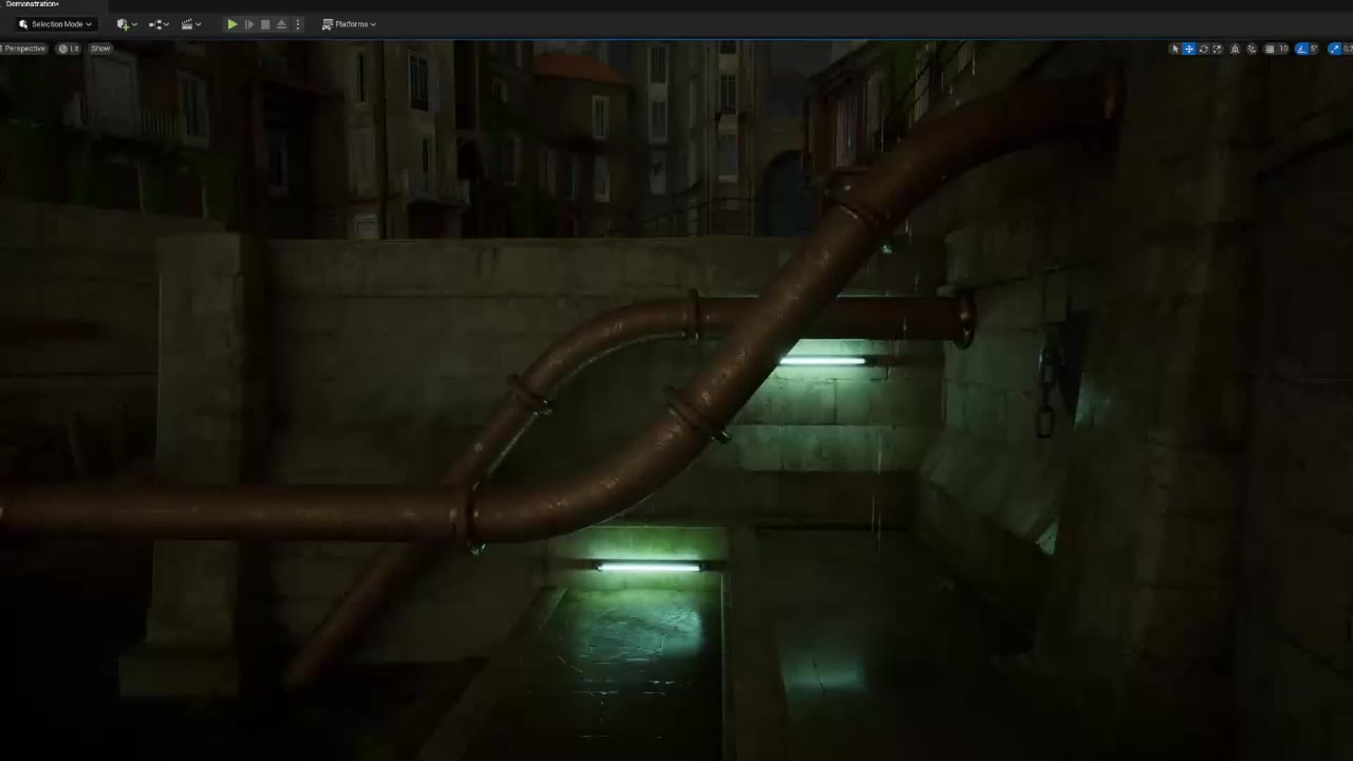 ArtStation - Water Leaks with adhering to the surface