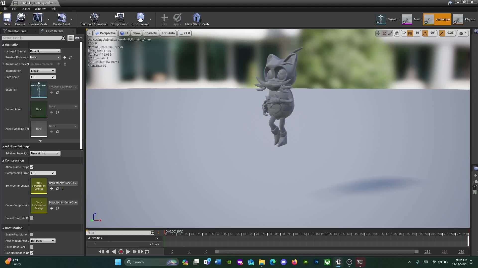 ArtStation - Tails running