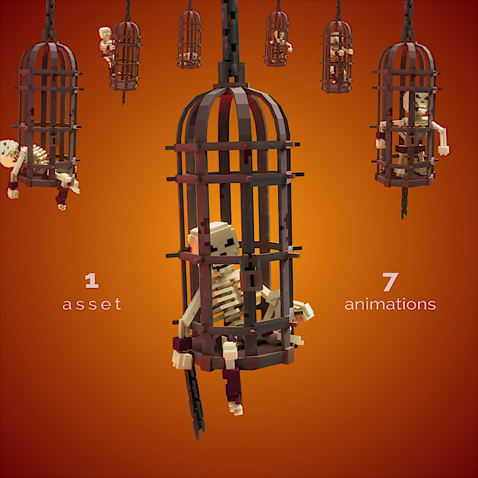 ArtStation - Hanging Torture Cage