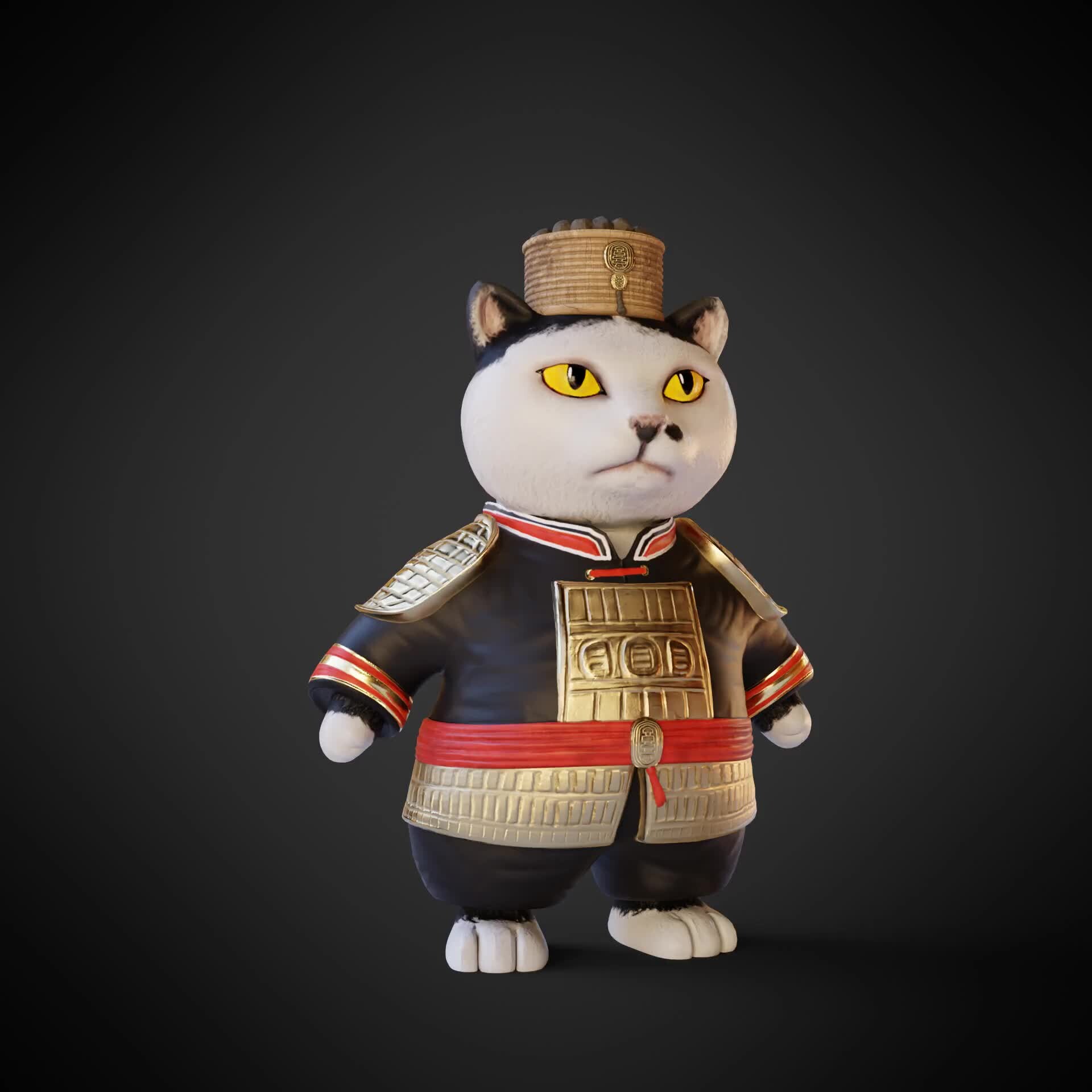 ArtStation - Cat Texturing