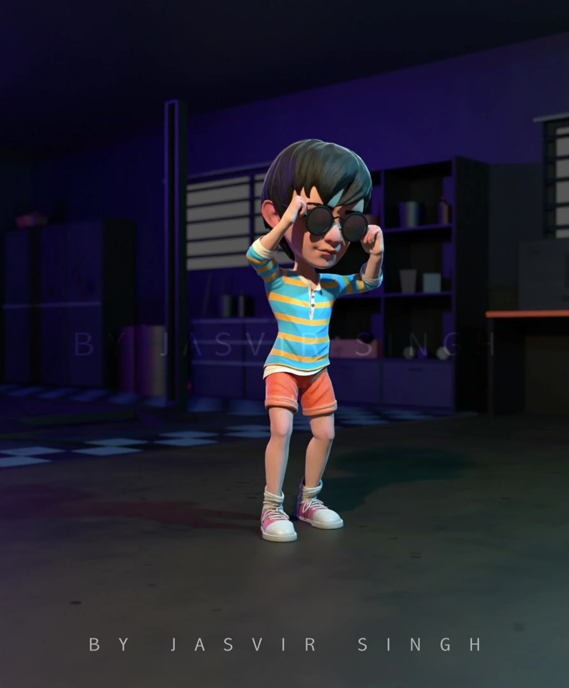 ArtStation - Boy Dancing Animation