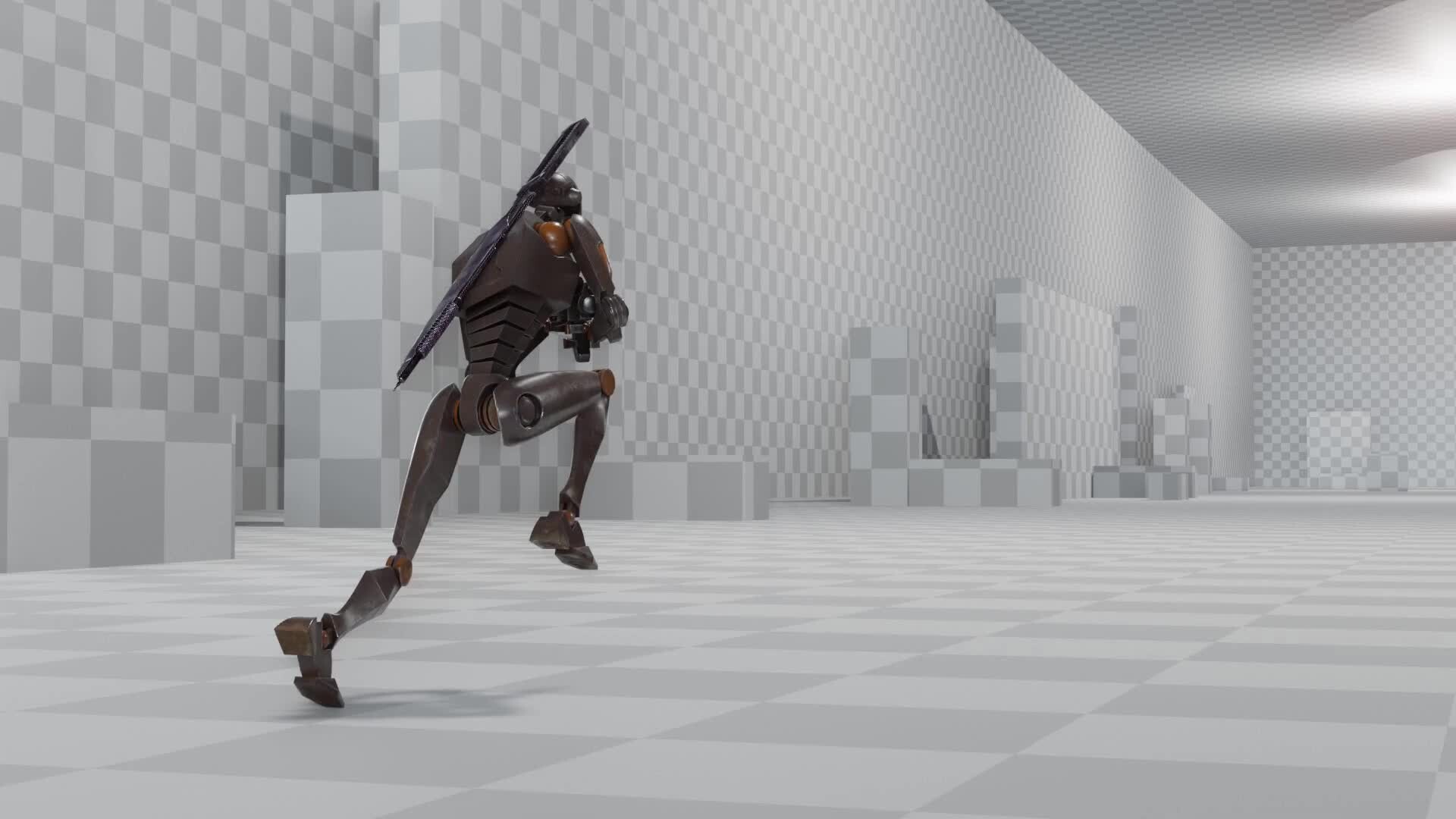 ArtStation - BX-series droid commando / Fight animation