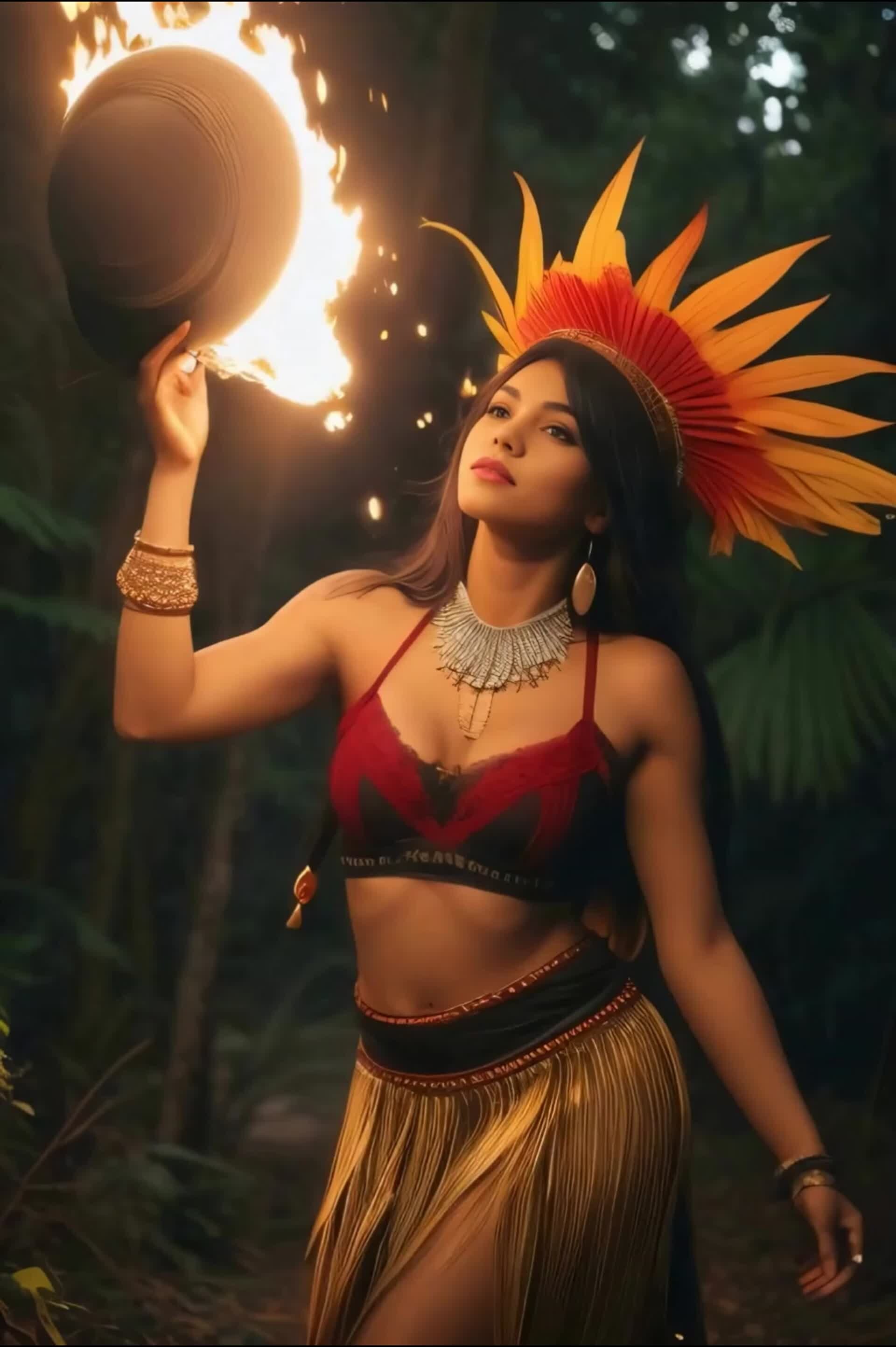 ArtStation - Shamanic dance musical animation