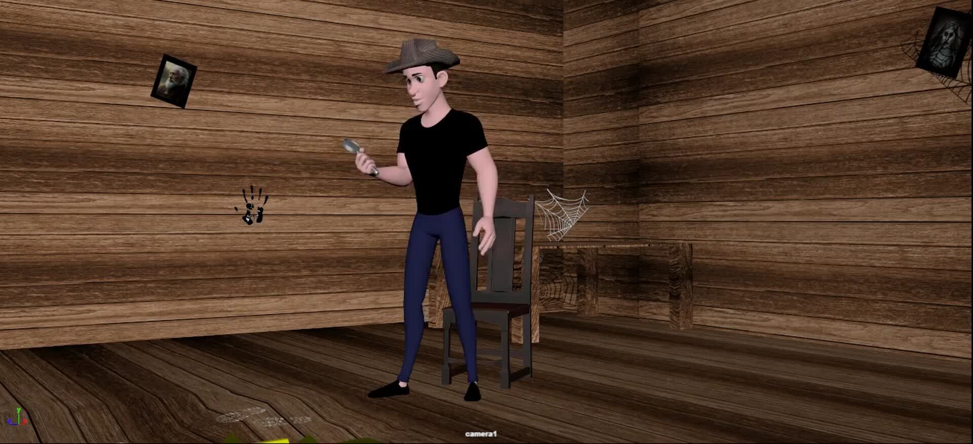 ArtStation - stand to sit animation