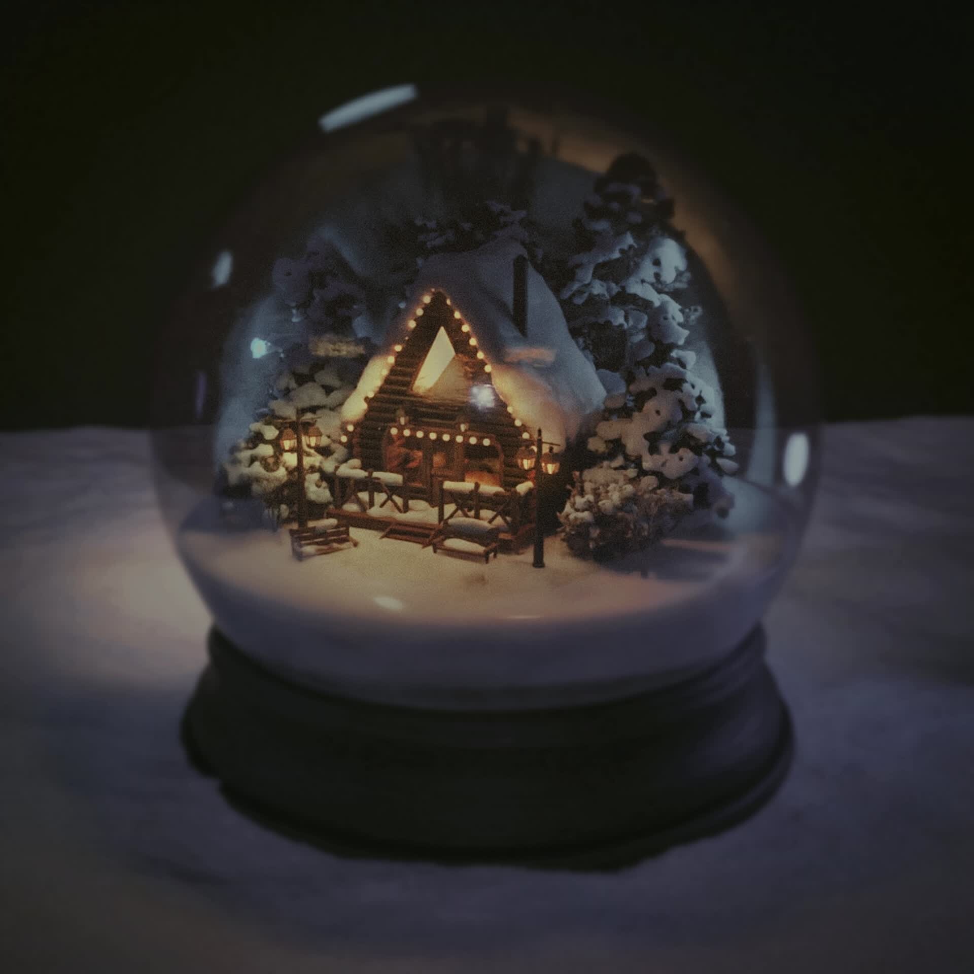 ArtStation - snow sphere