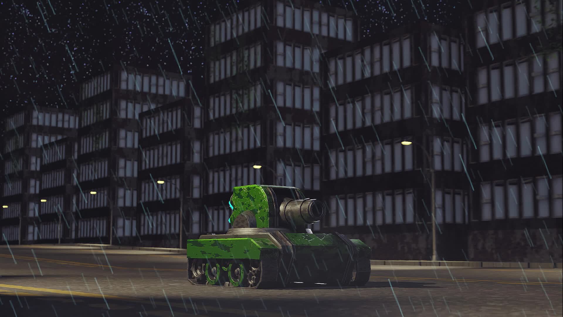 ArtStation - Tiny 3D Tank