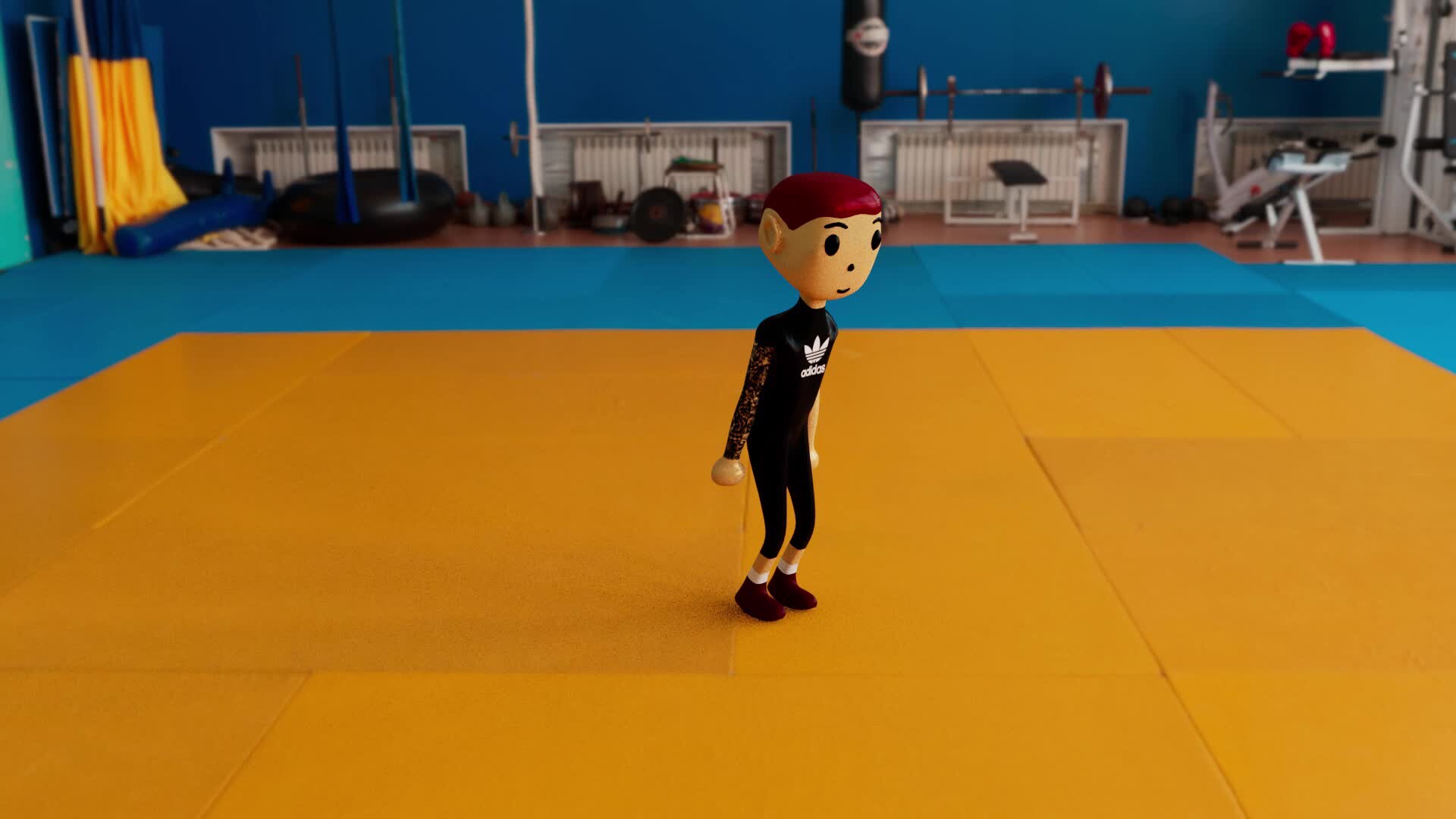 ArtStation - 3D Backflip Animation