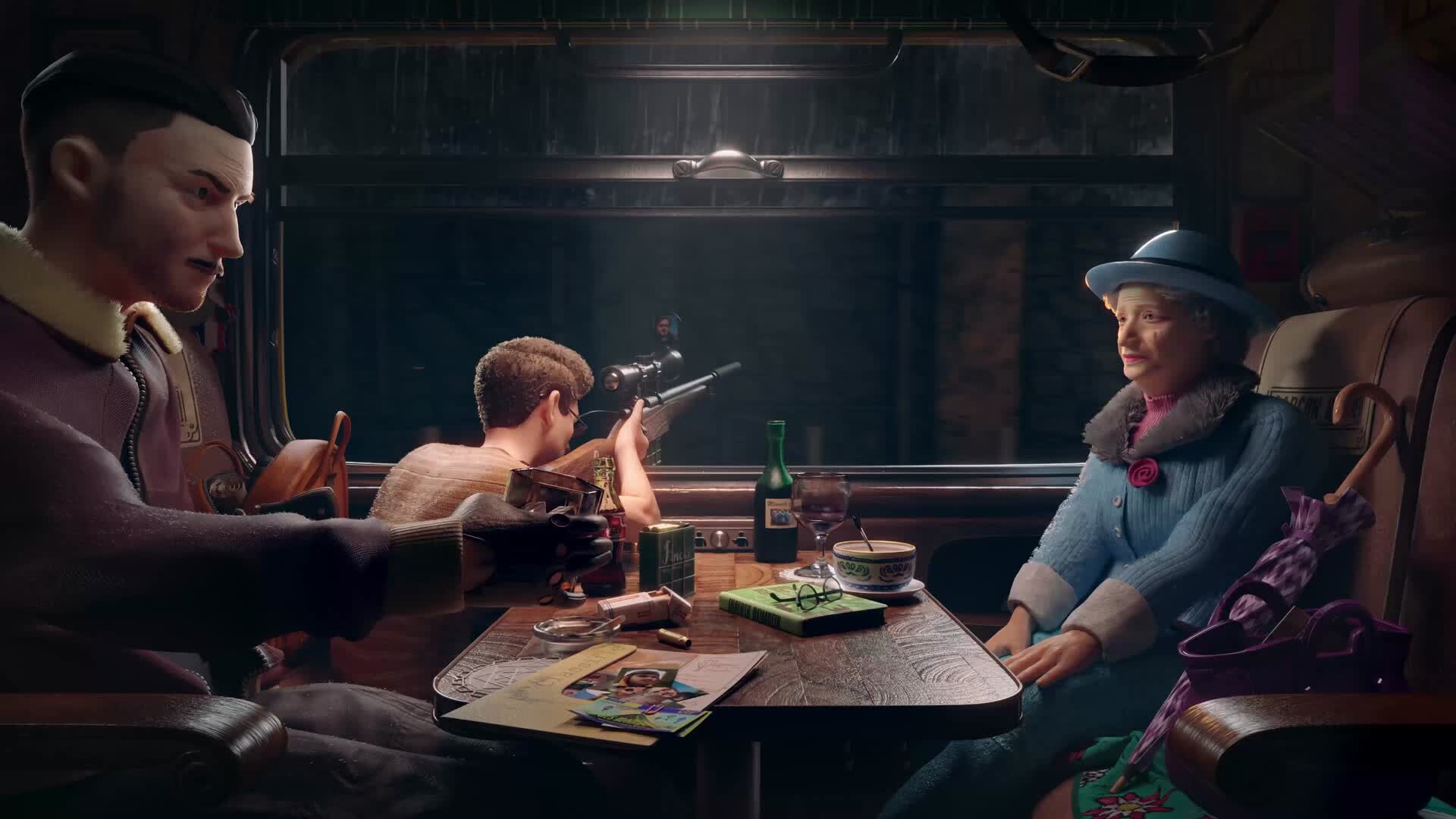 ArtStation - Train ride - animation