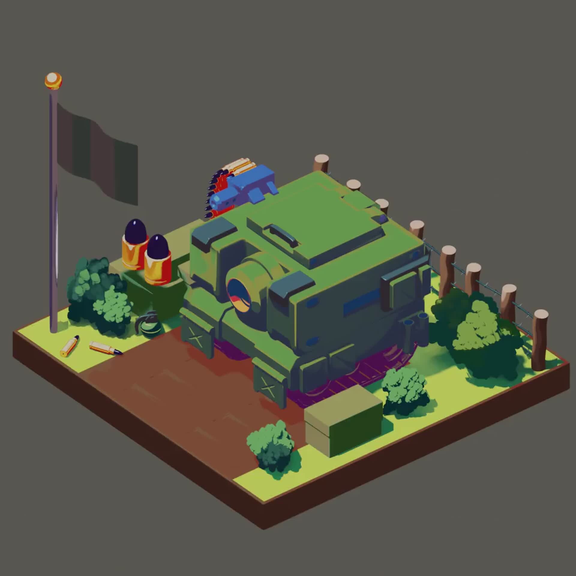 ArtStation - Toon Tank