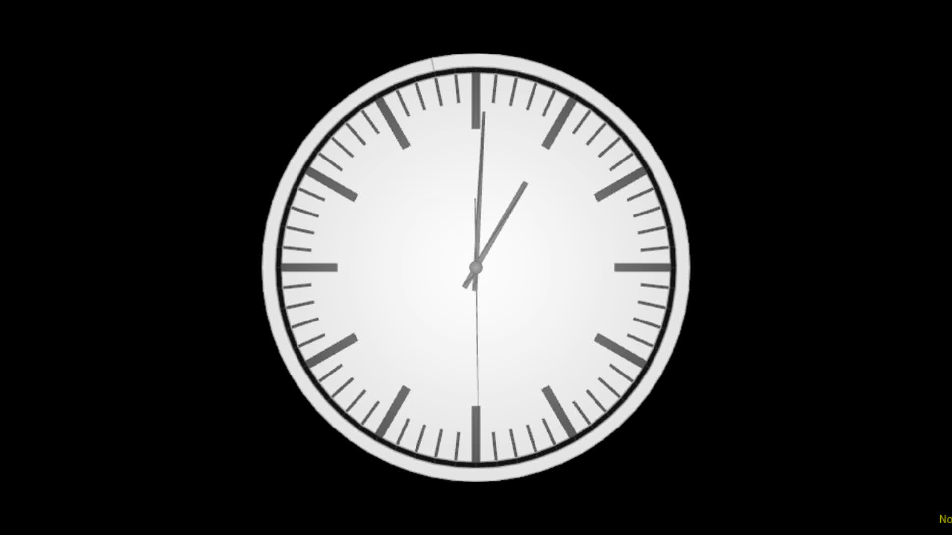 ArtStation - Houdini Personal study No.3_Make clock & ticking animation