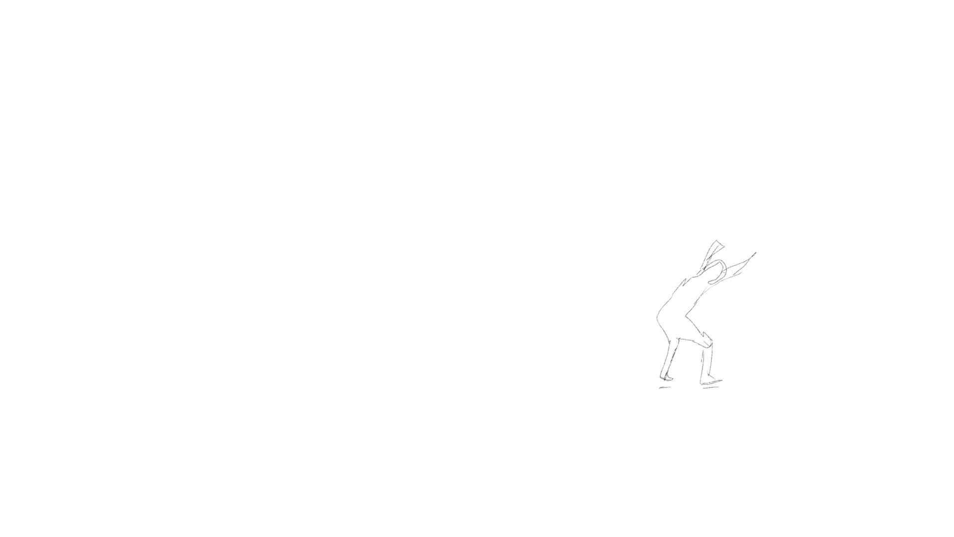 ArtStation - dash step animation practice