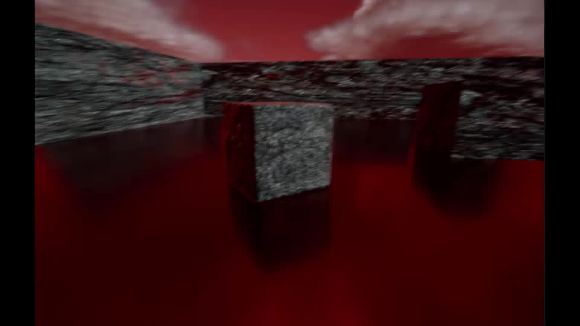 ArtStation - explosion vfx and lava block effect