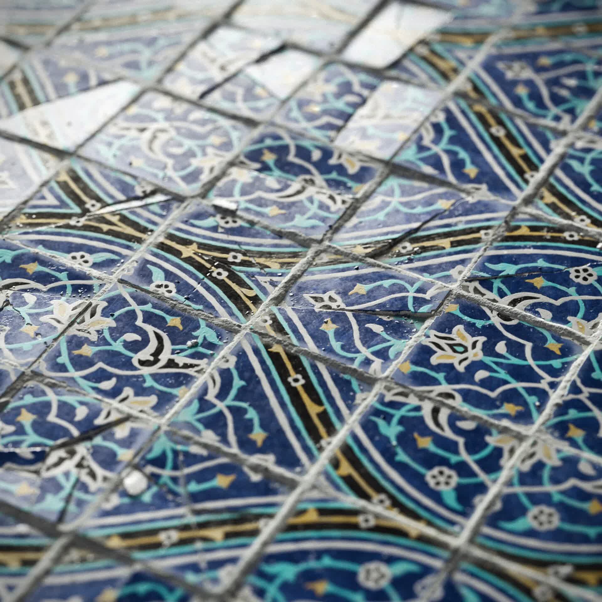 ArtStation - Painted Ceramic Tiles - Substance Designer