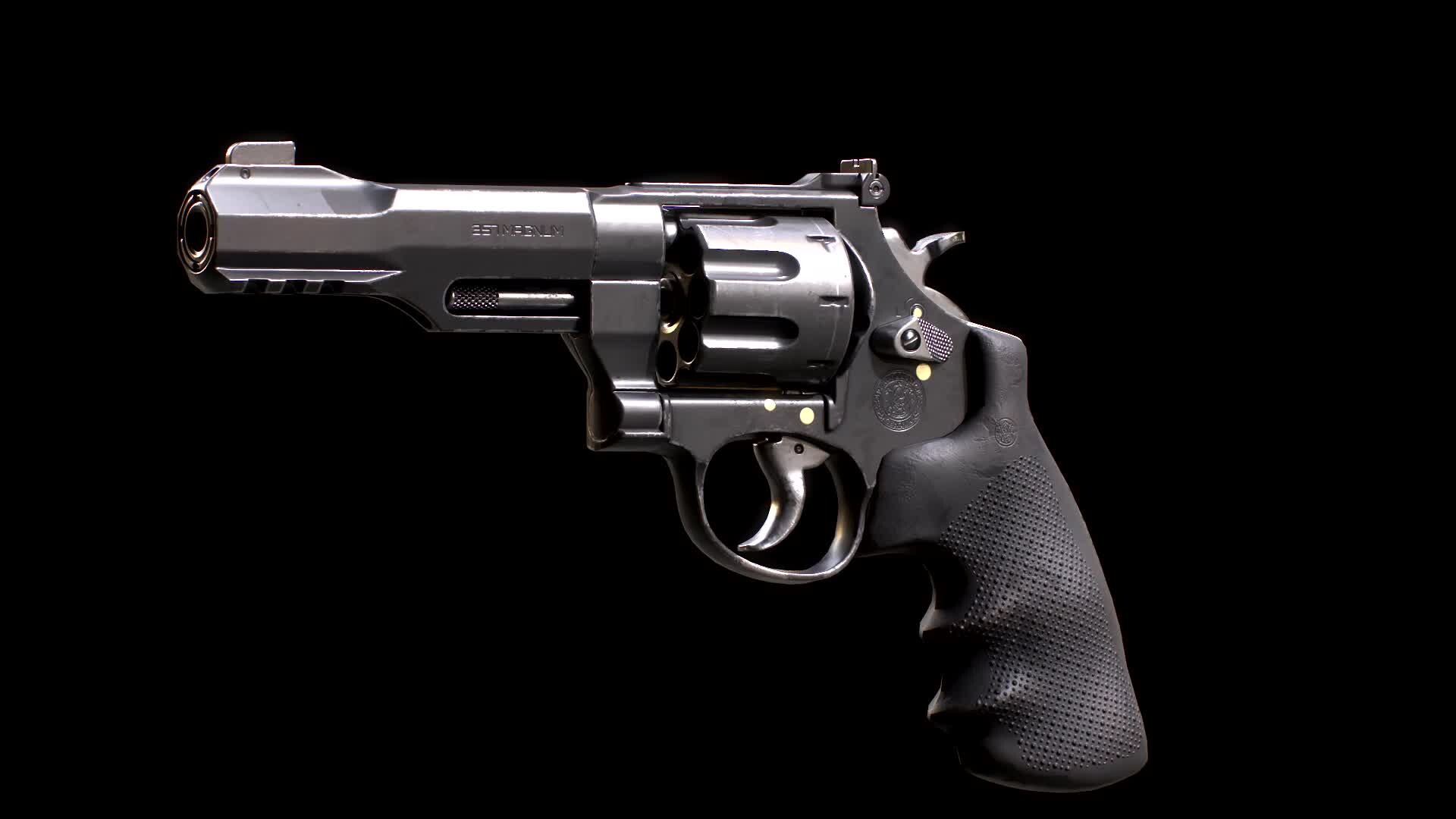 ArtStation - Magnum 357 revolver 3D (Video with the sounds)