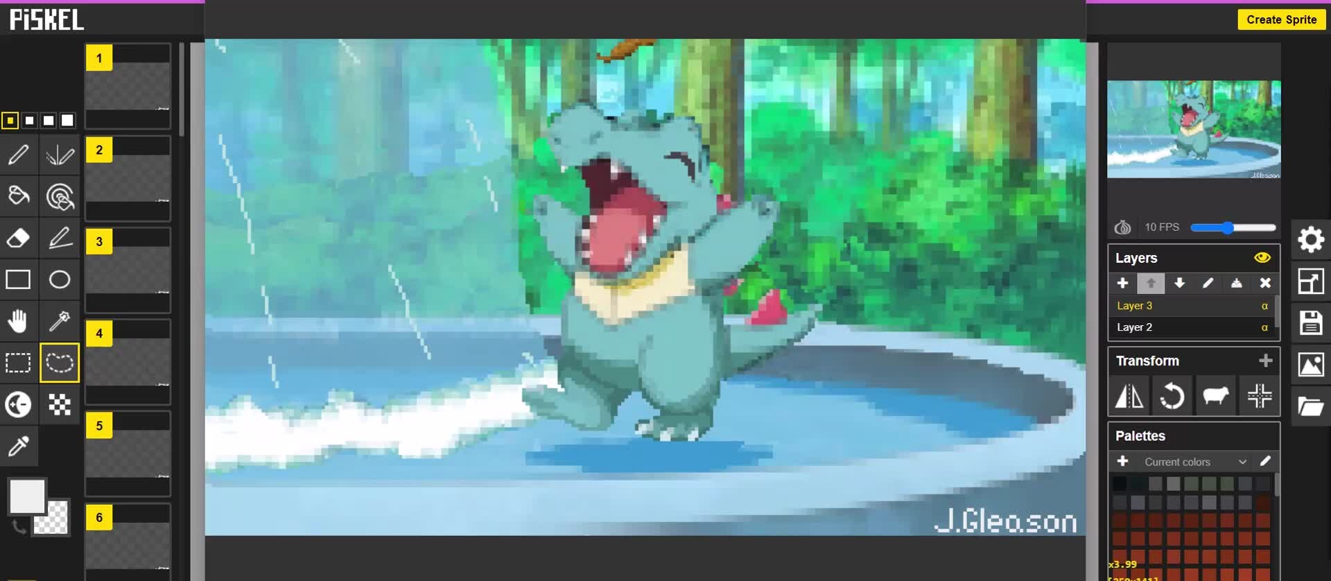 ArtStation - Pokémon Retro Animation