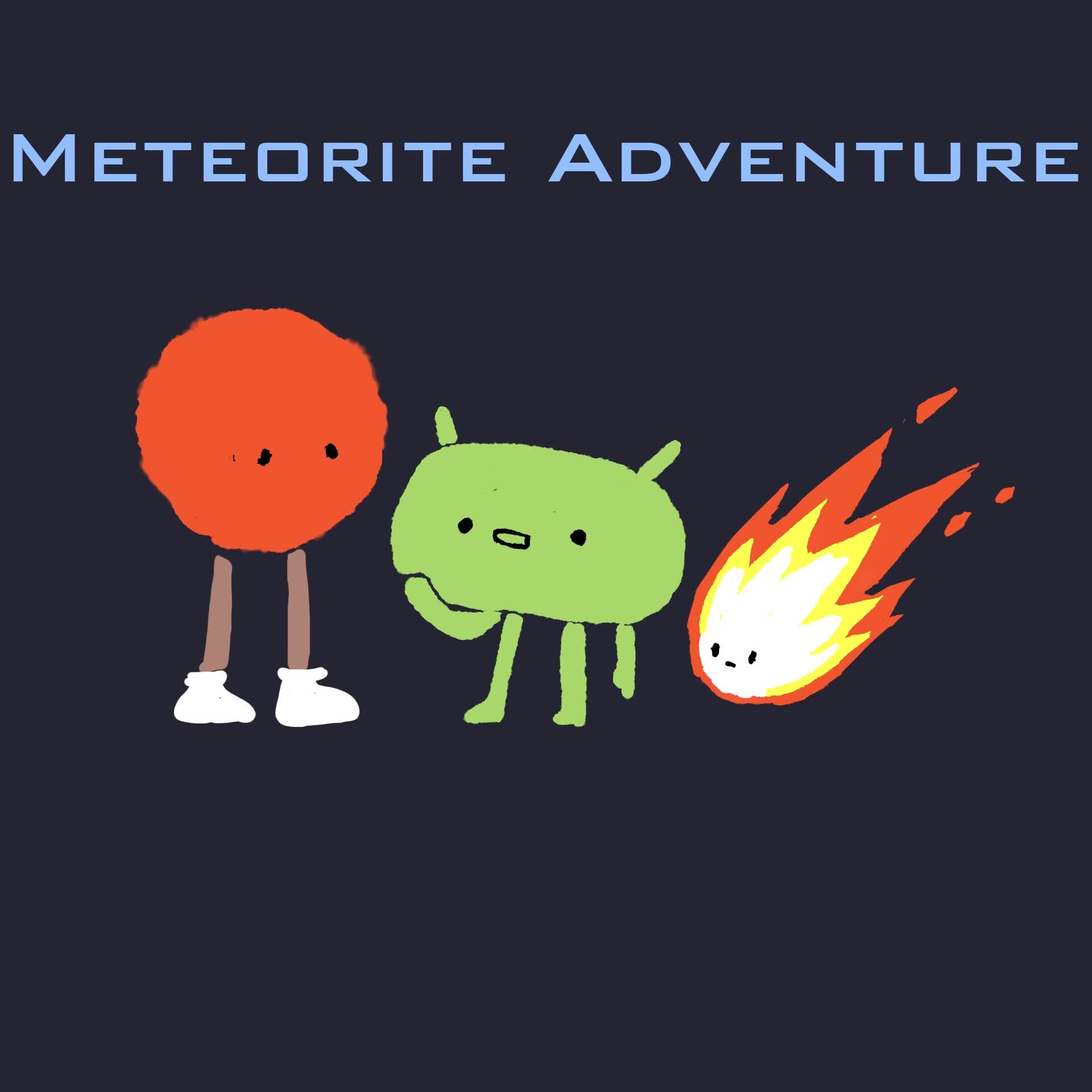 ArtStation - Meteorite Adventure (2D frame-by-frame animation)