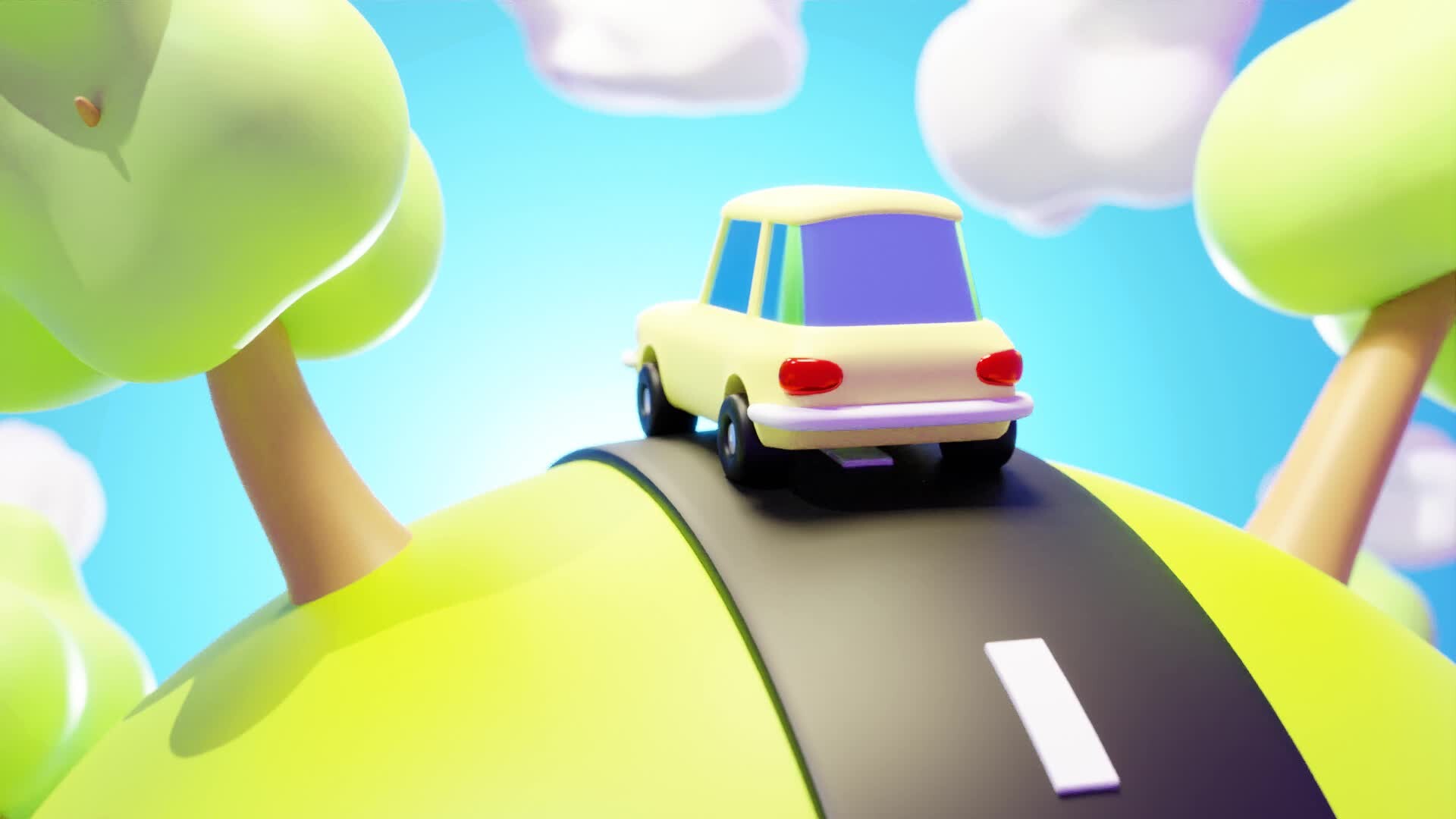 ArtStation - Cycled animation riding