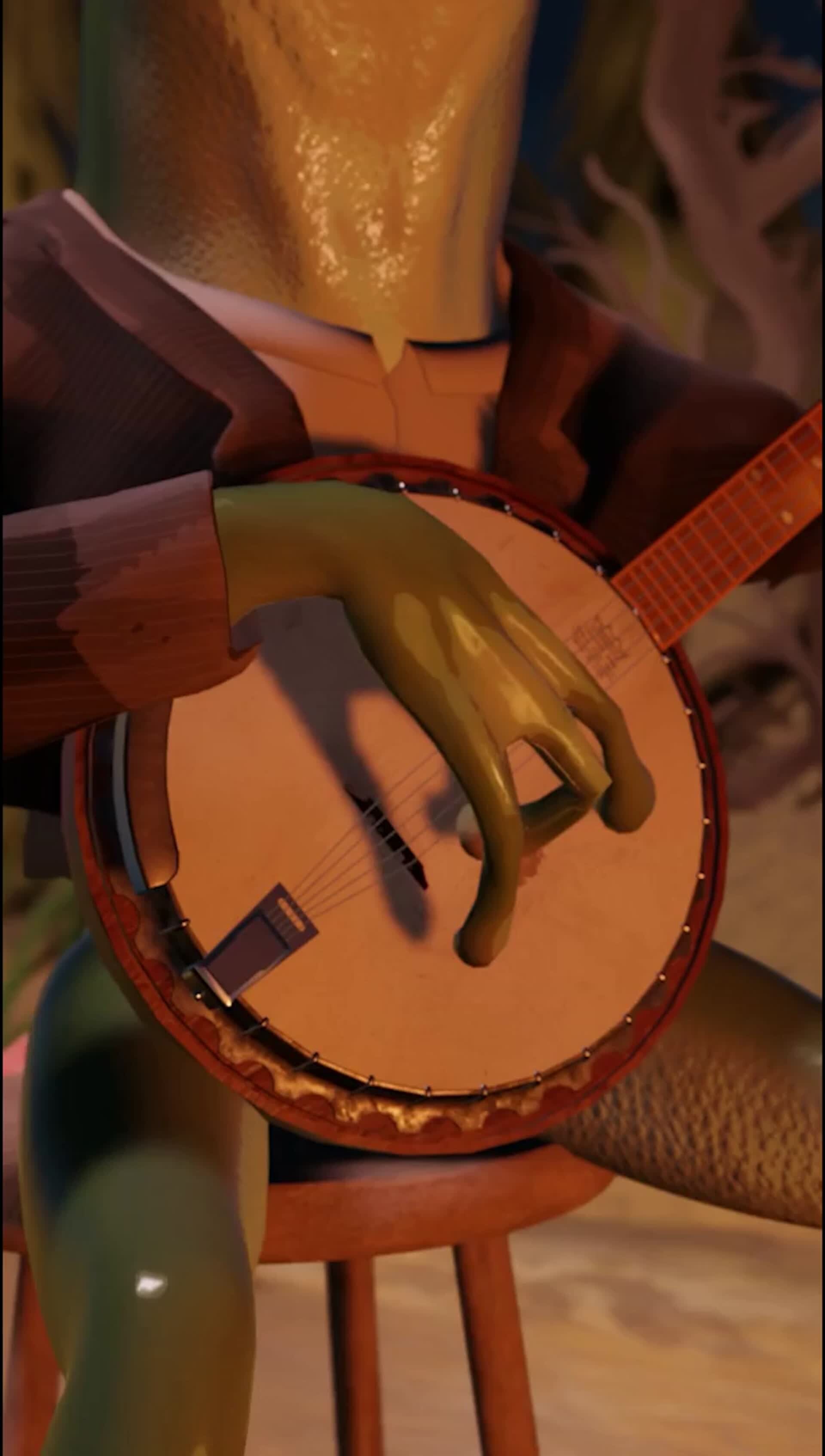 ArtStation - Banjo Frog