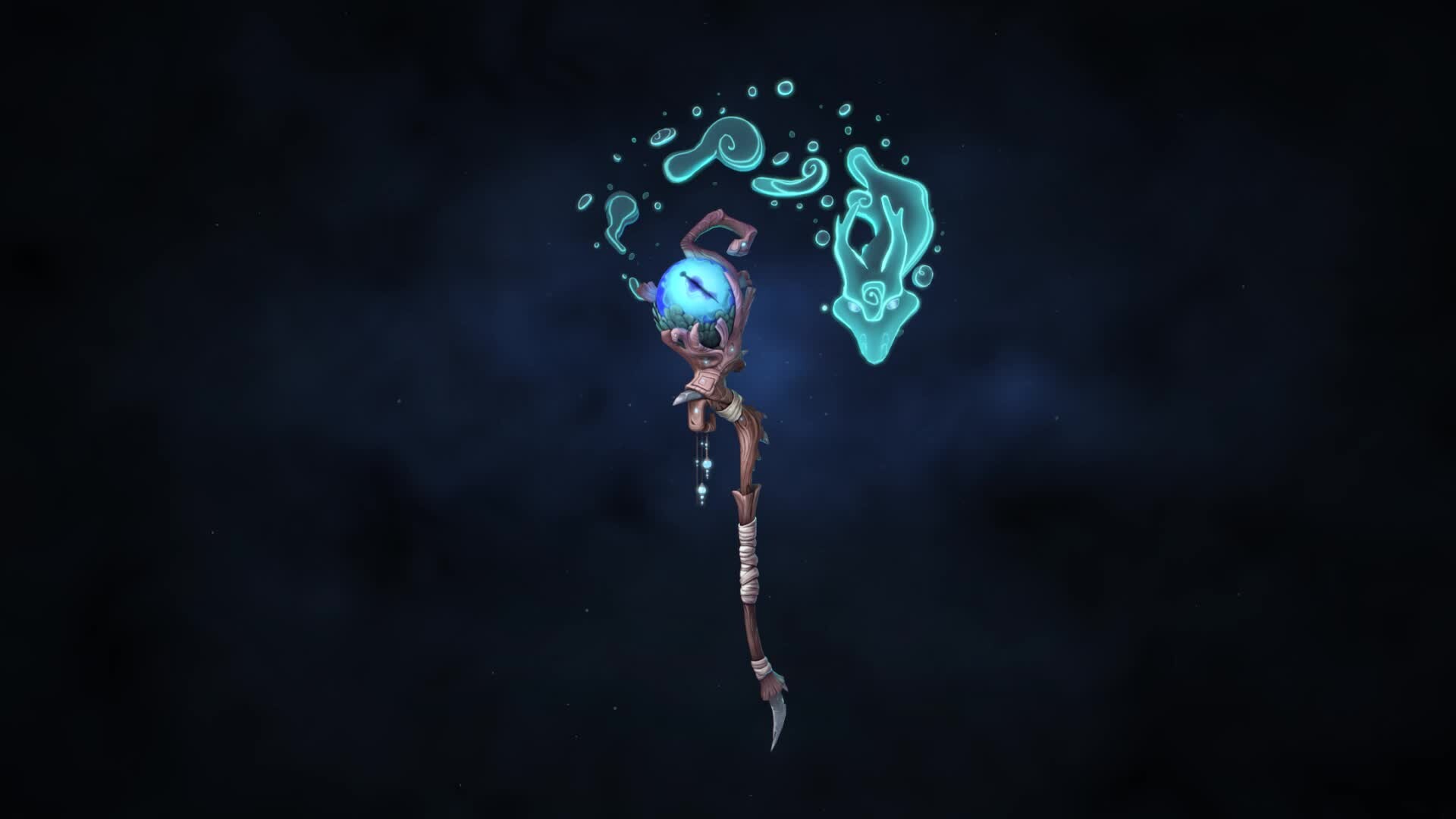 ArtStation - shaman staff