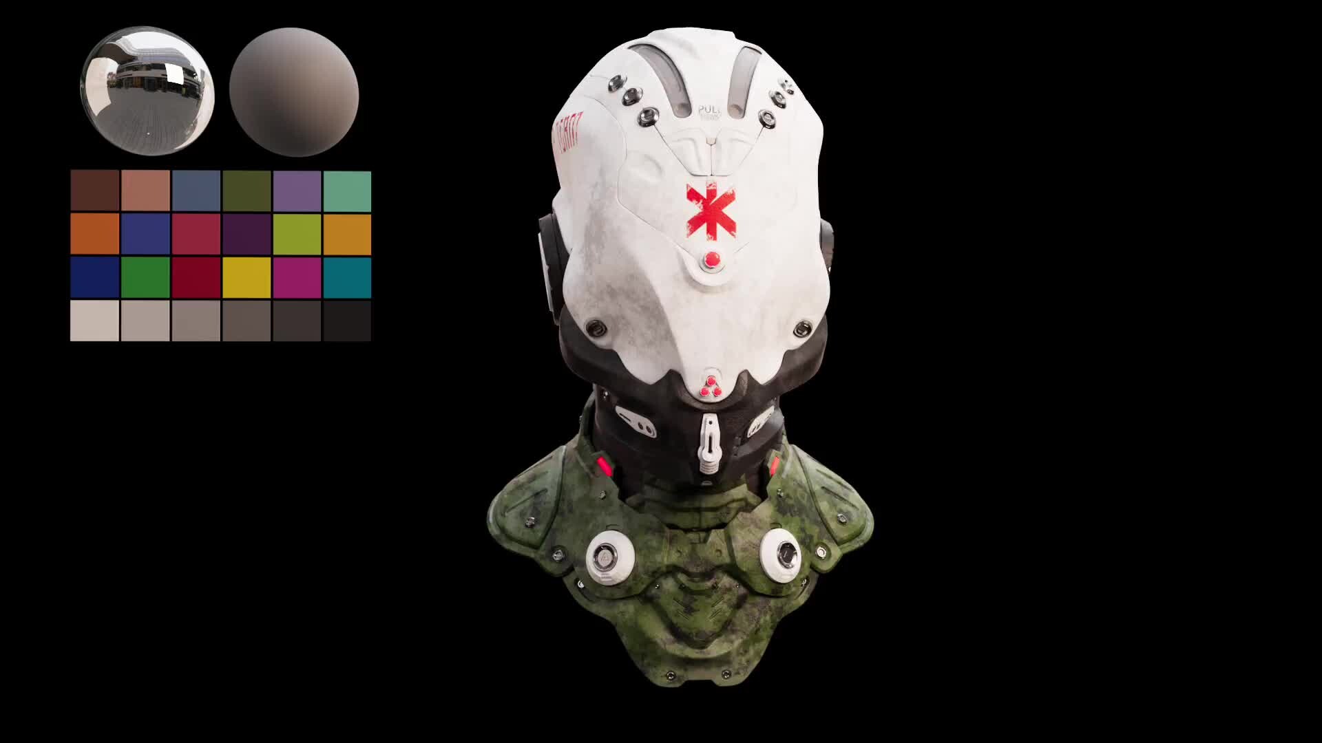 ArtStation - Sci Fi armor texturing