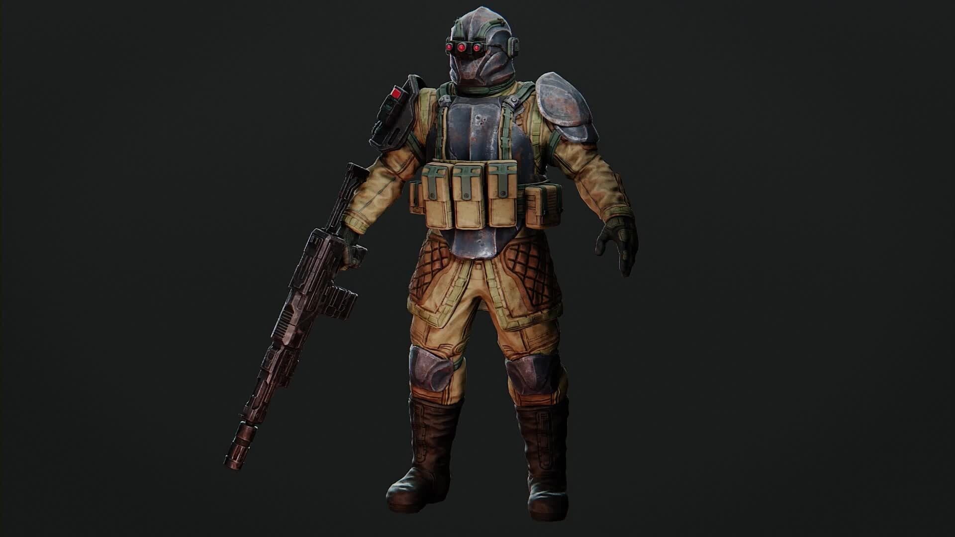 ArtStation - Apocalypse Soldier