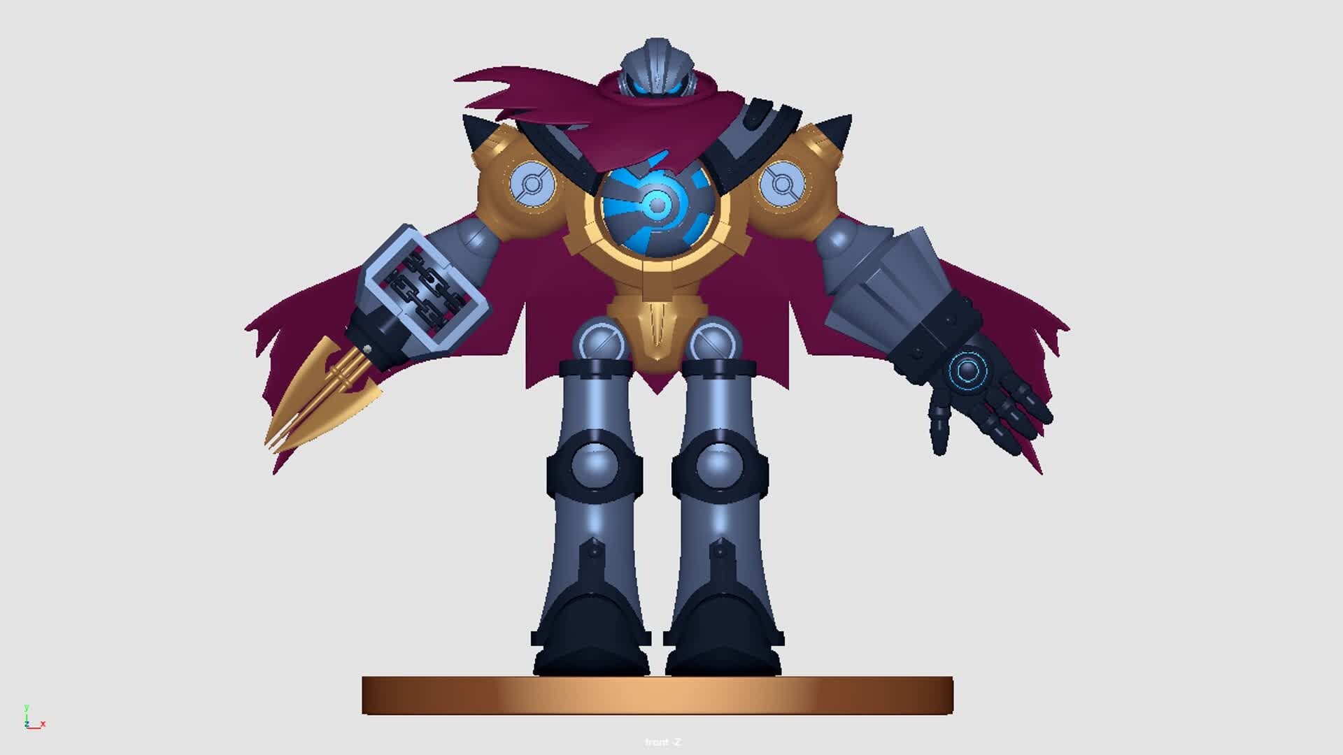 ArtStation - Atlas 3D Character Modeling - Mobile Legend Hero