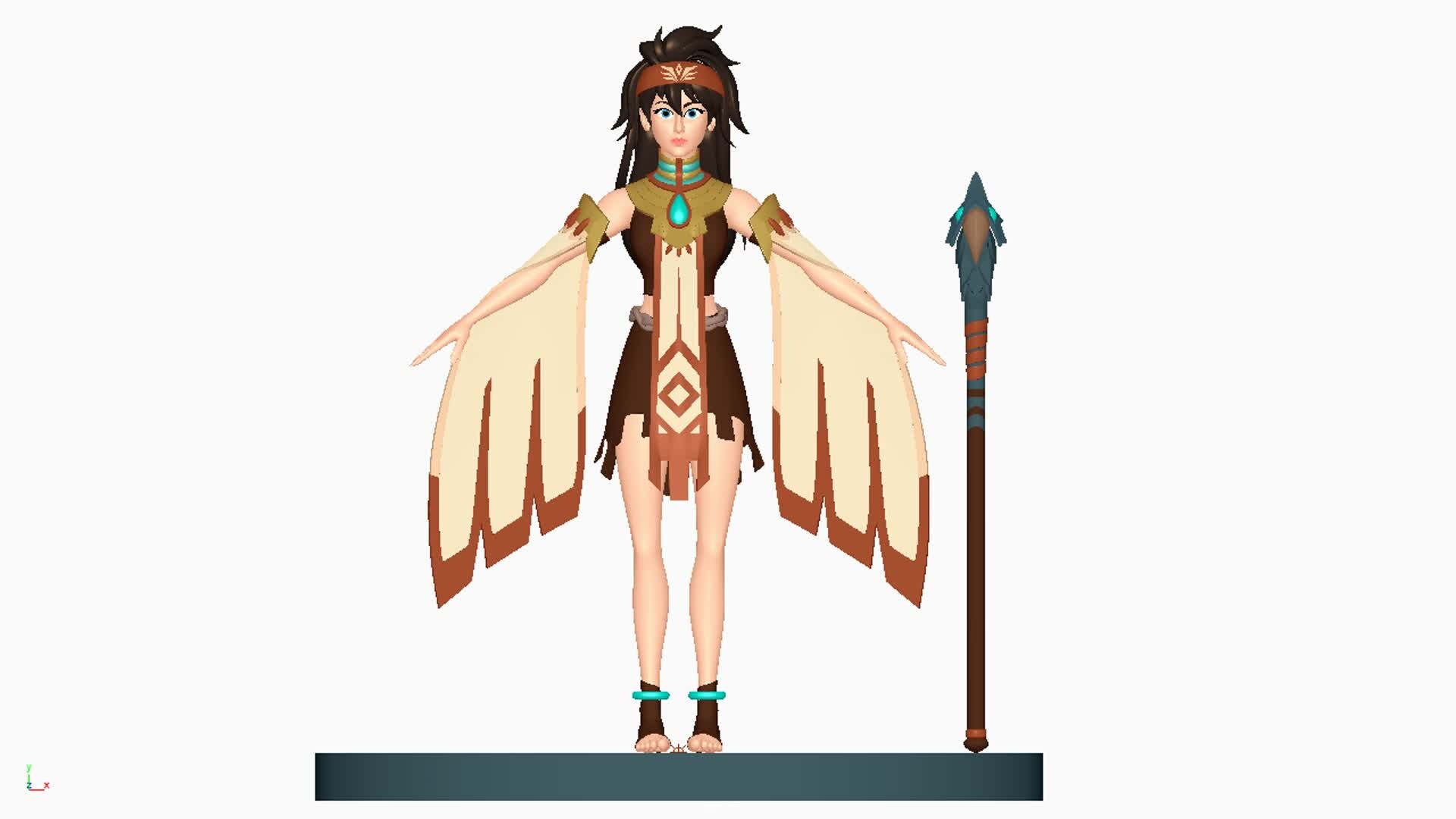 ArtStation - Matilda 3D Character Modelling - Mobile Legend Hero