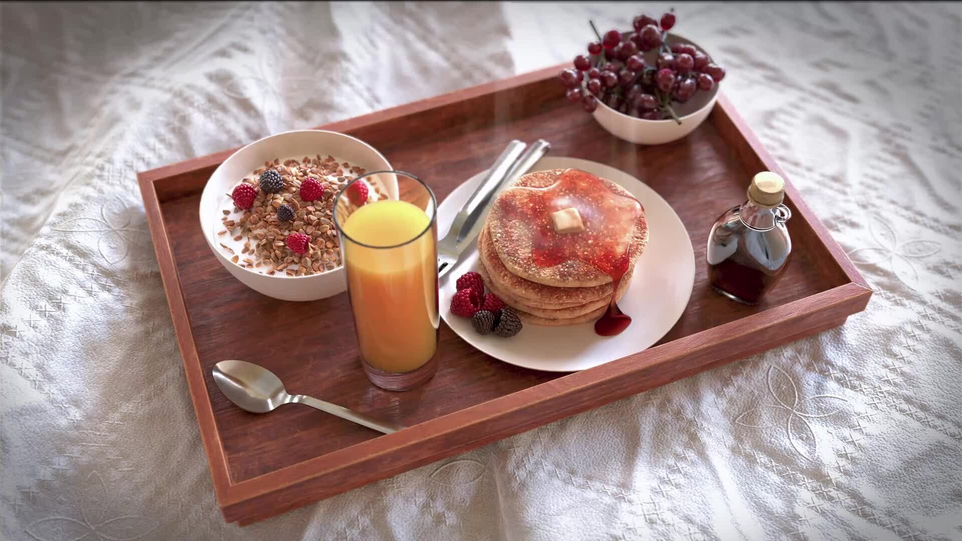 ArtStation - Breakfast in bed