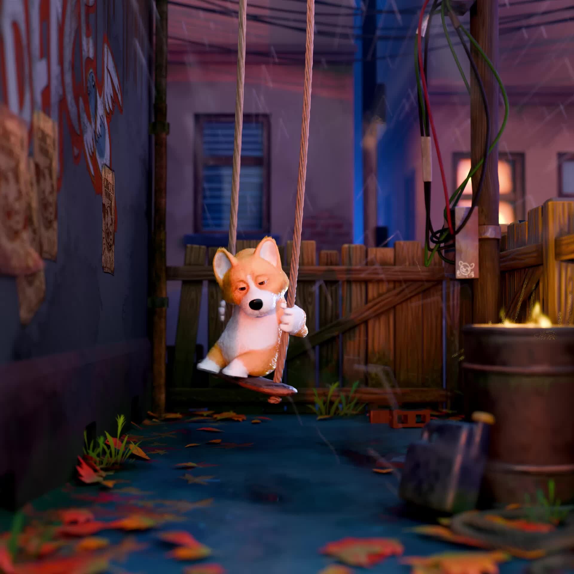 ArtStation - Swinging