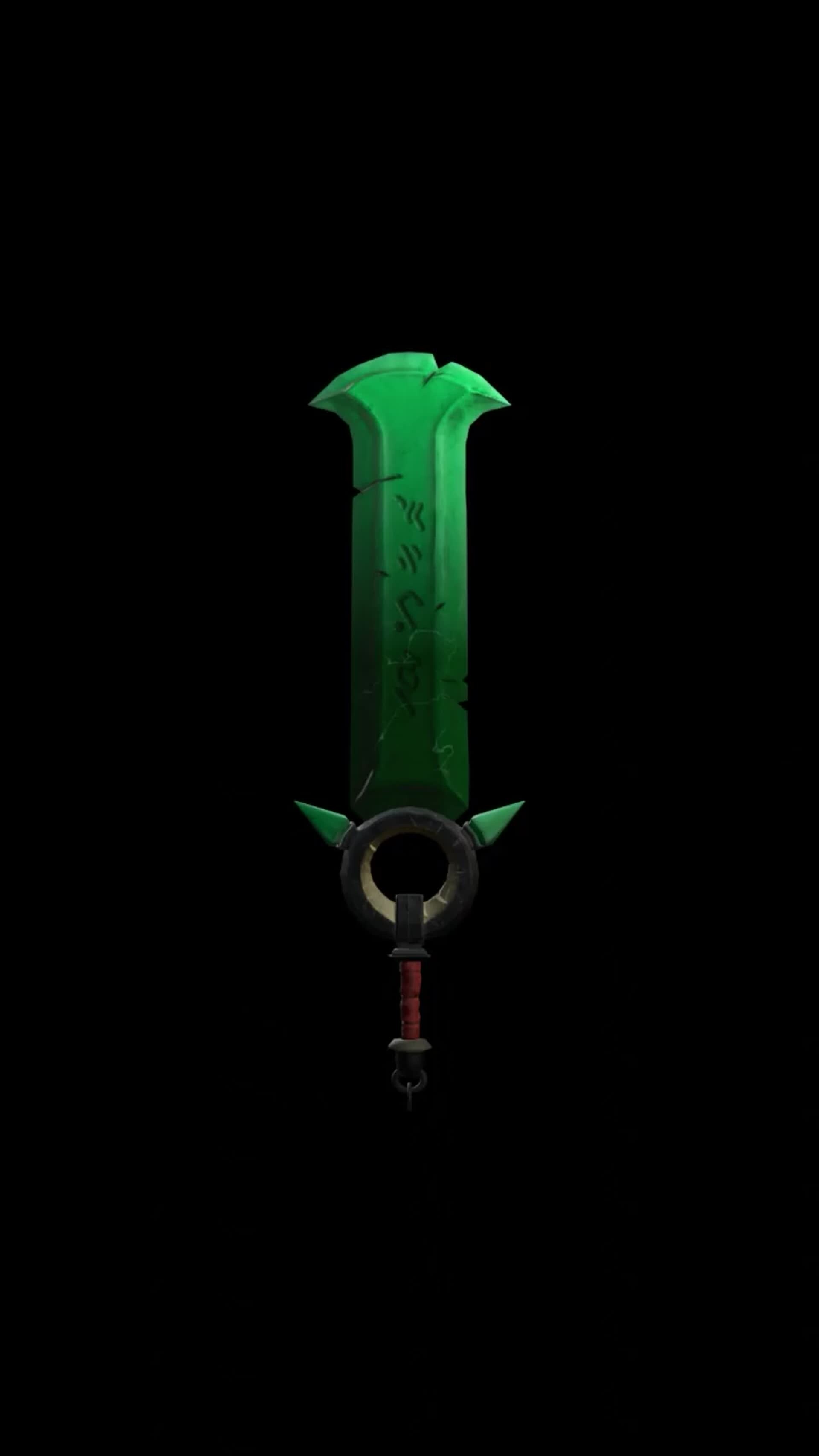 ArtStation - Stylized Sword Game Ready Asset