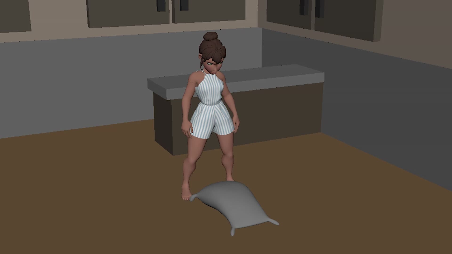 ArtStation - Heavy Object Lift Animation