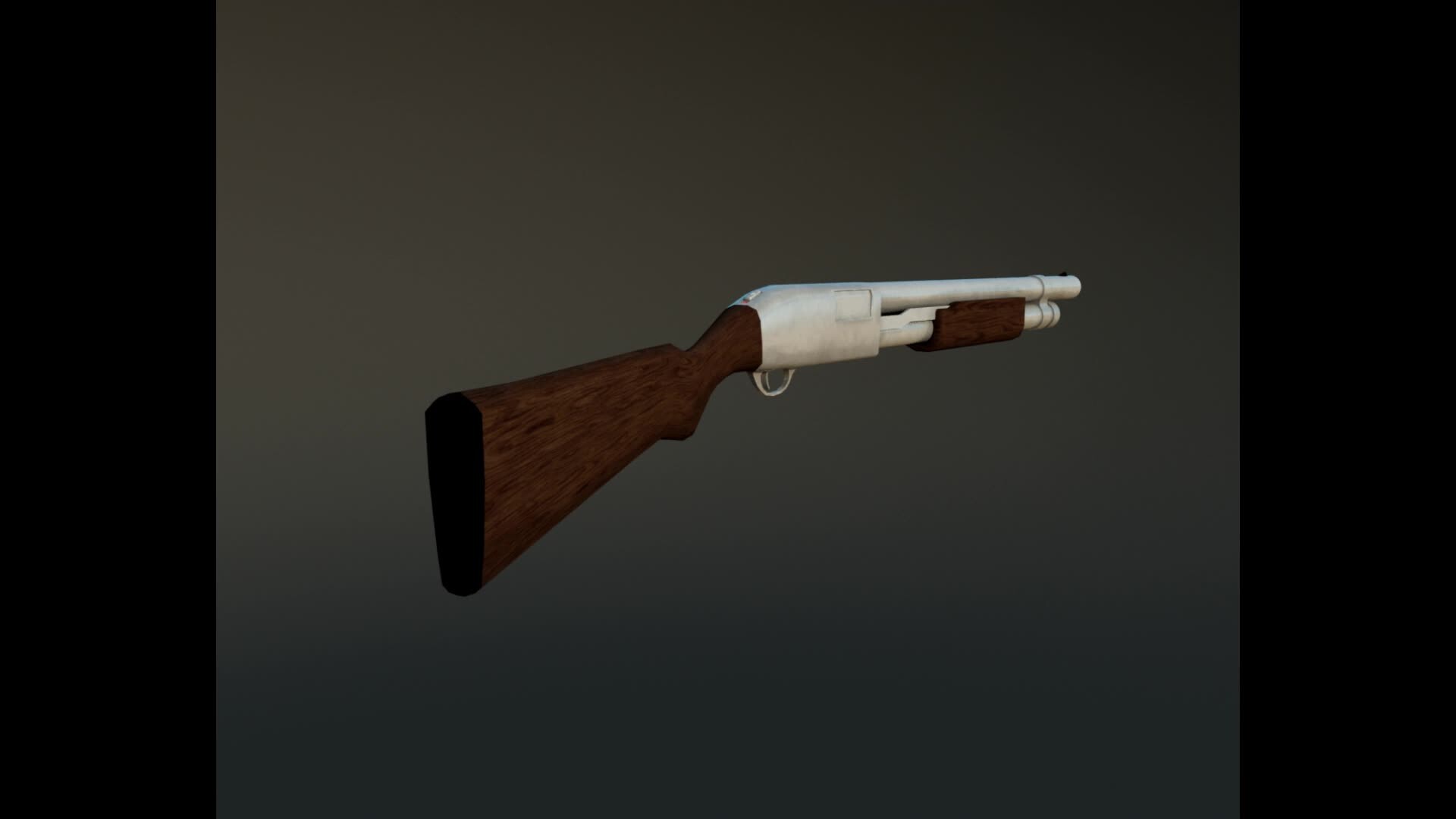 ArtStation - Low poly Shotgun rig