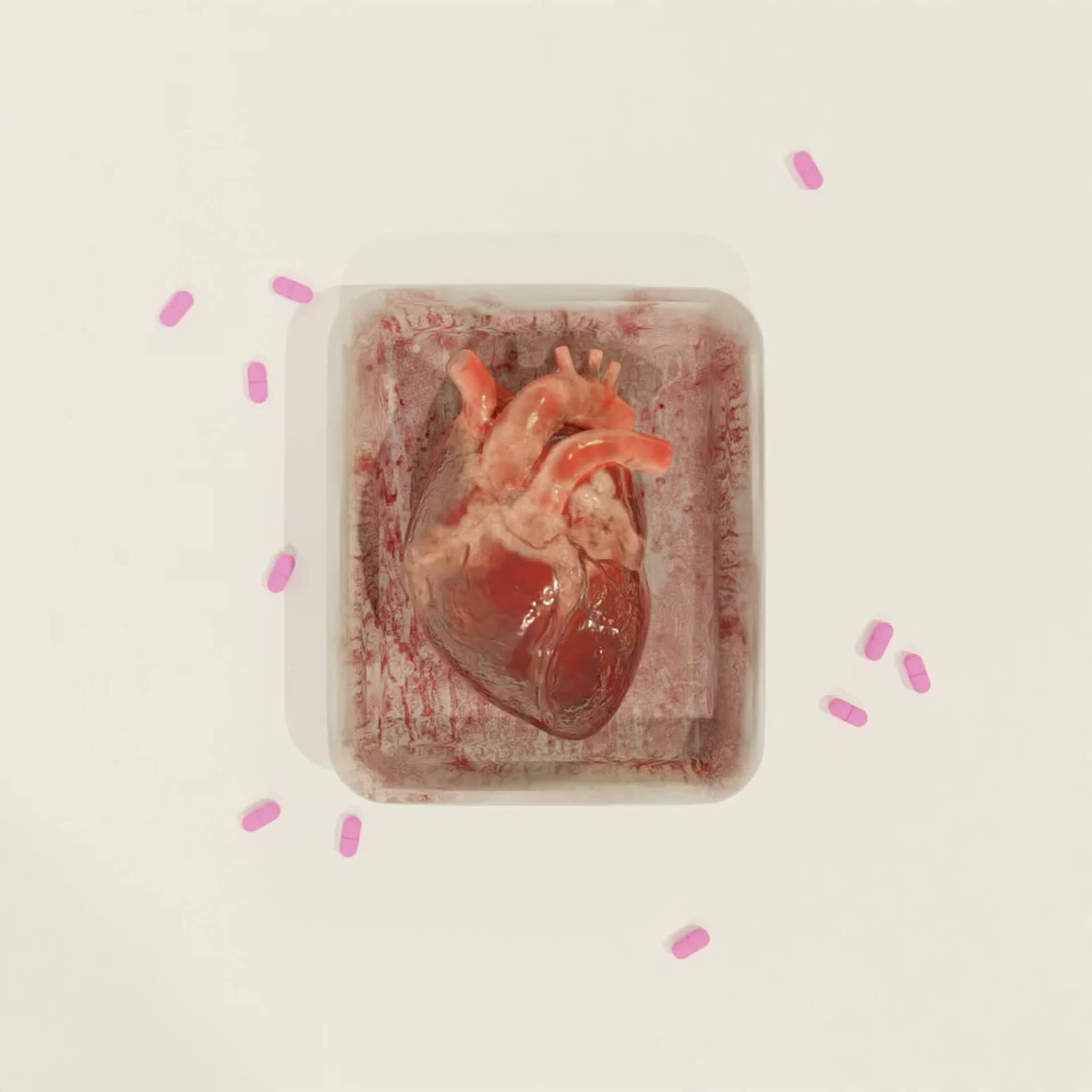 ArtStation - Heart beating animation