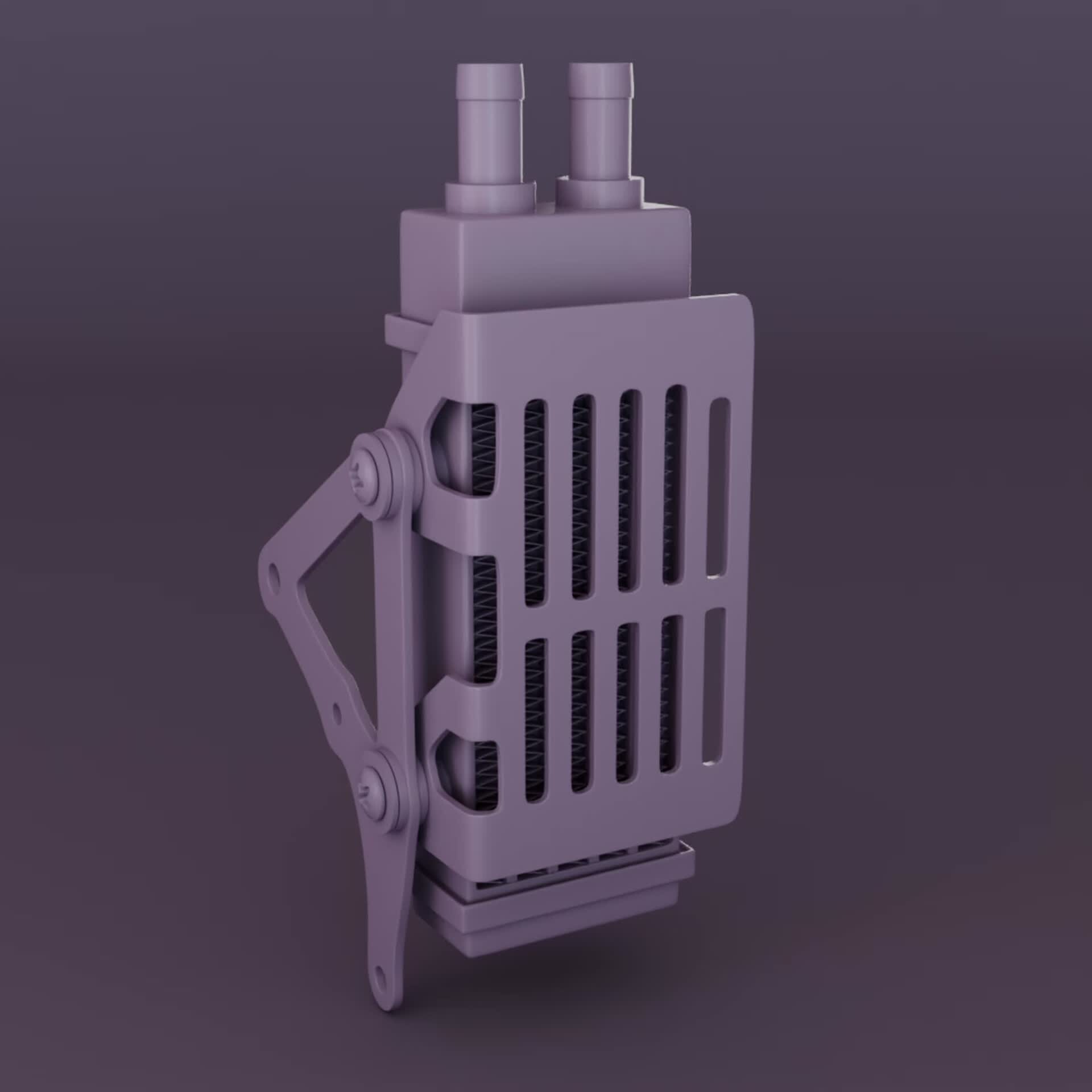 ArtStation - Oil Cooler