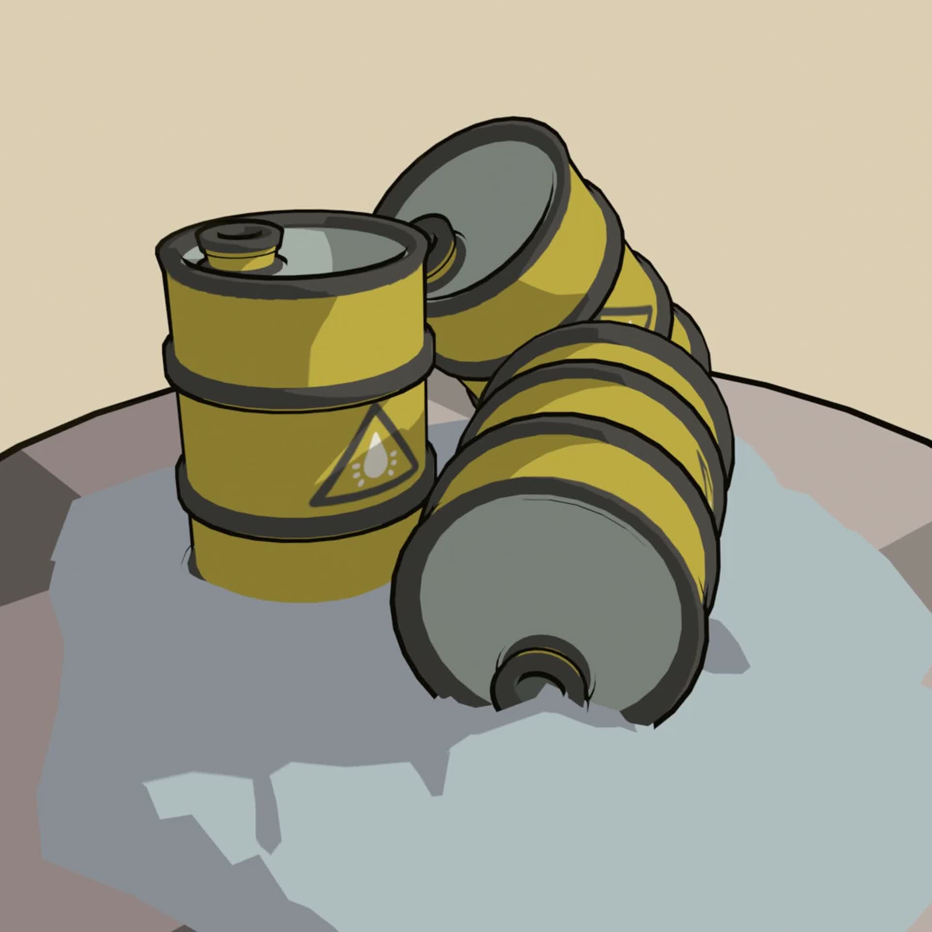 ArtStation - Toxic Barrels