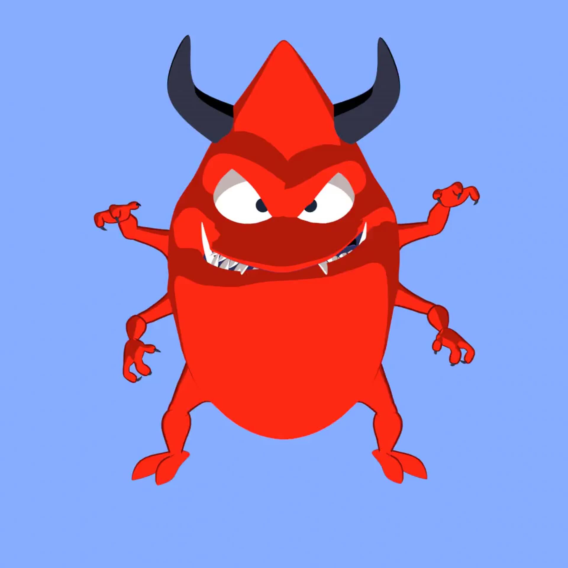 Jim McNeill Digital Art - NPR Monster Under The Bed