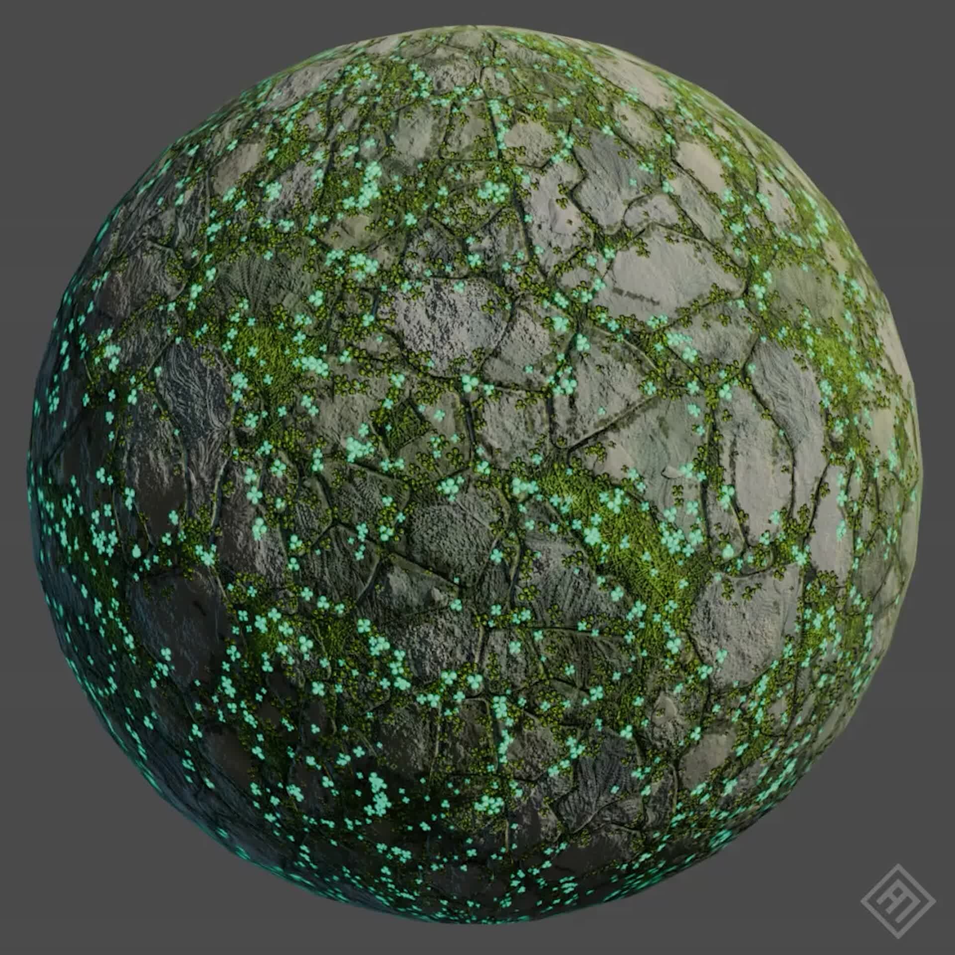 Auroranekai's Portfolio - Magic Mossy Cobblestone
