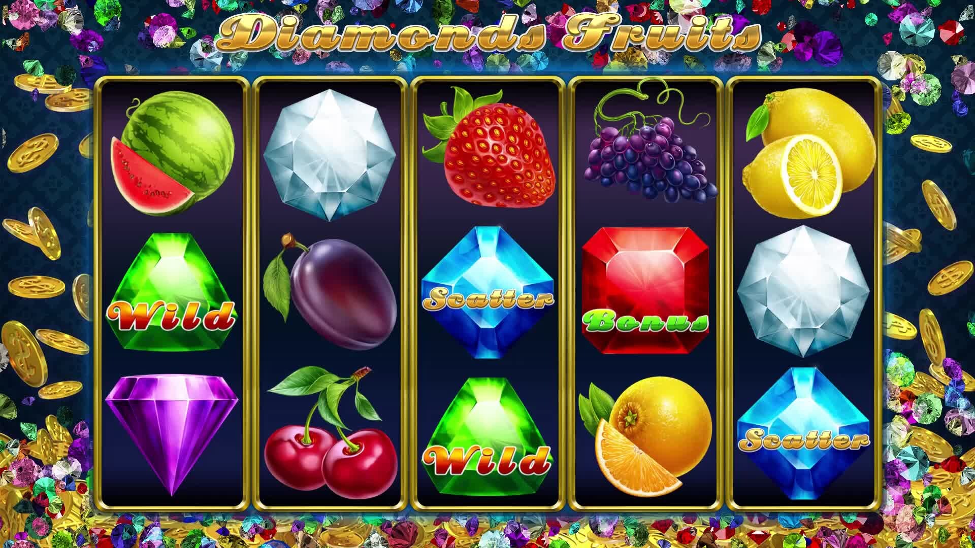 ArtStation - Set of slot symbols animation - Casino slot machine ...