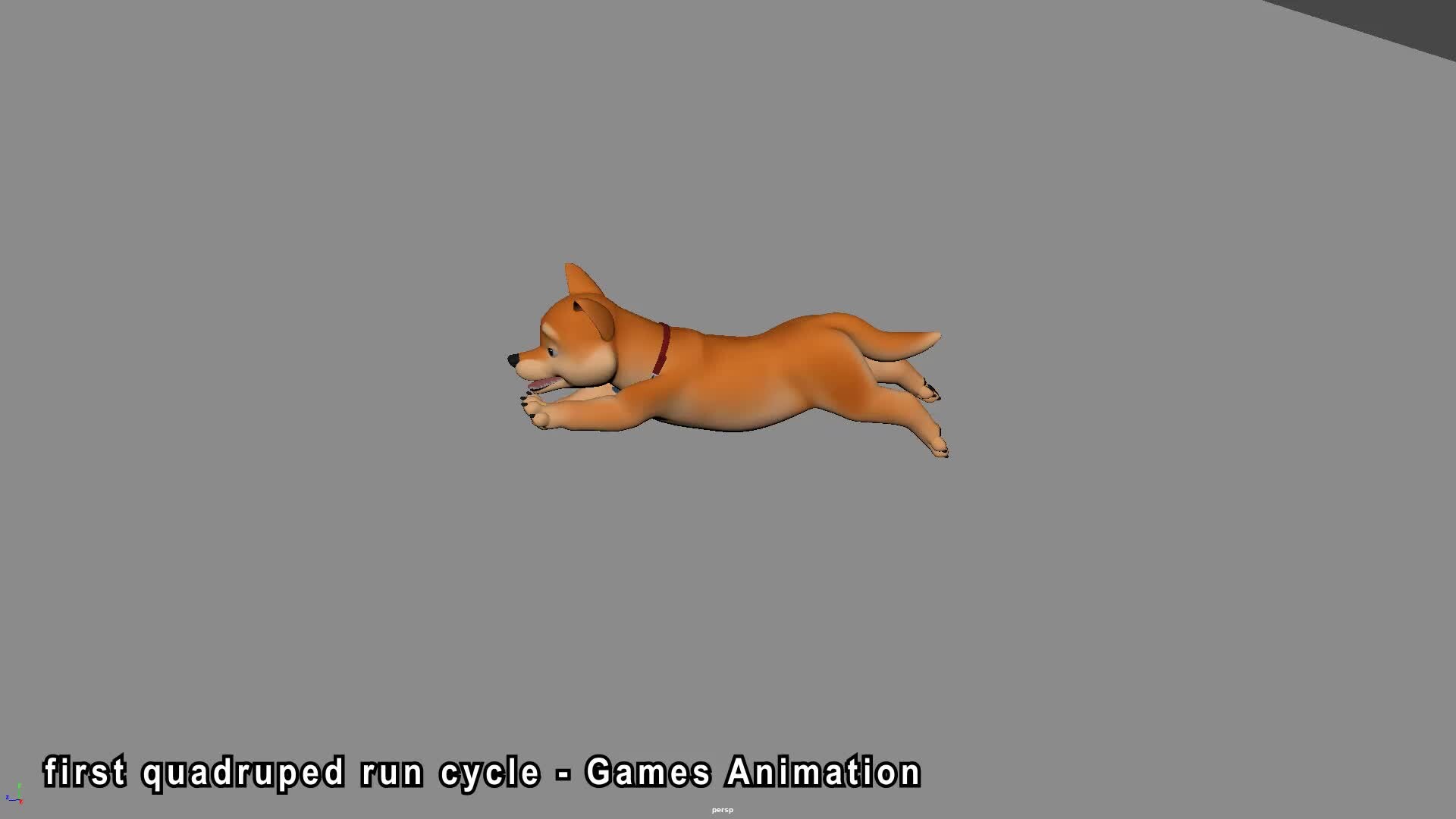 ArtStation - Quadruped Animation Collection: Walk, Run and Jump