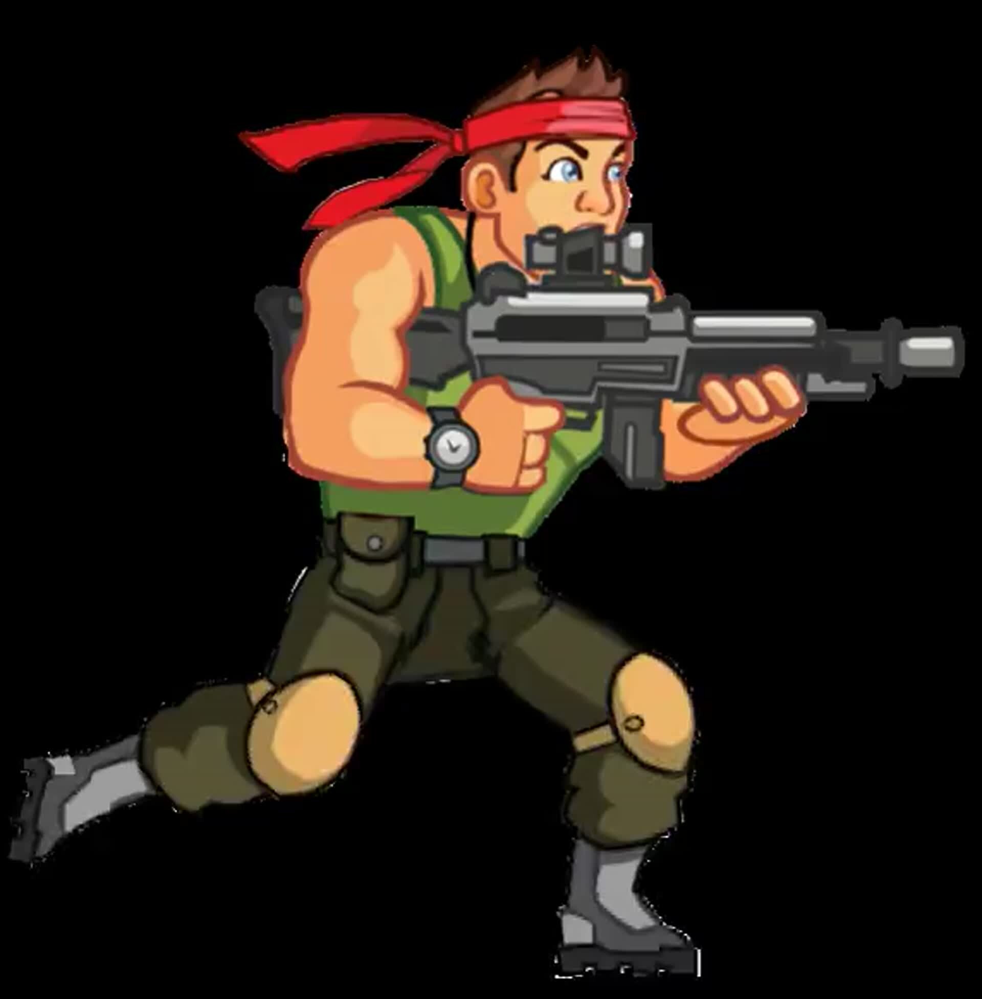 ArtStation - Rambo game animation