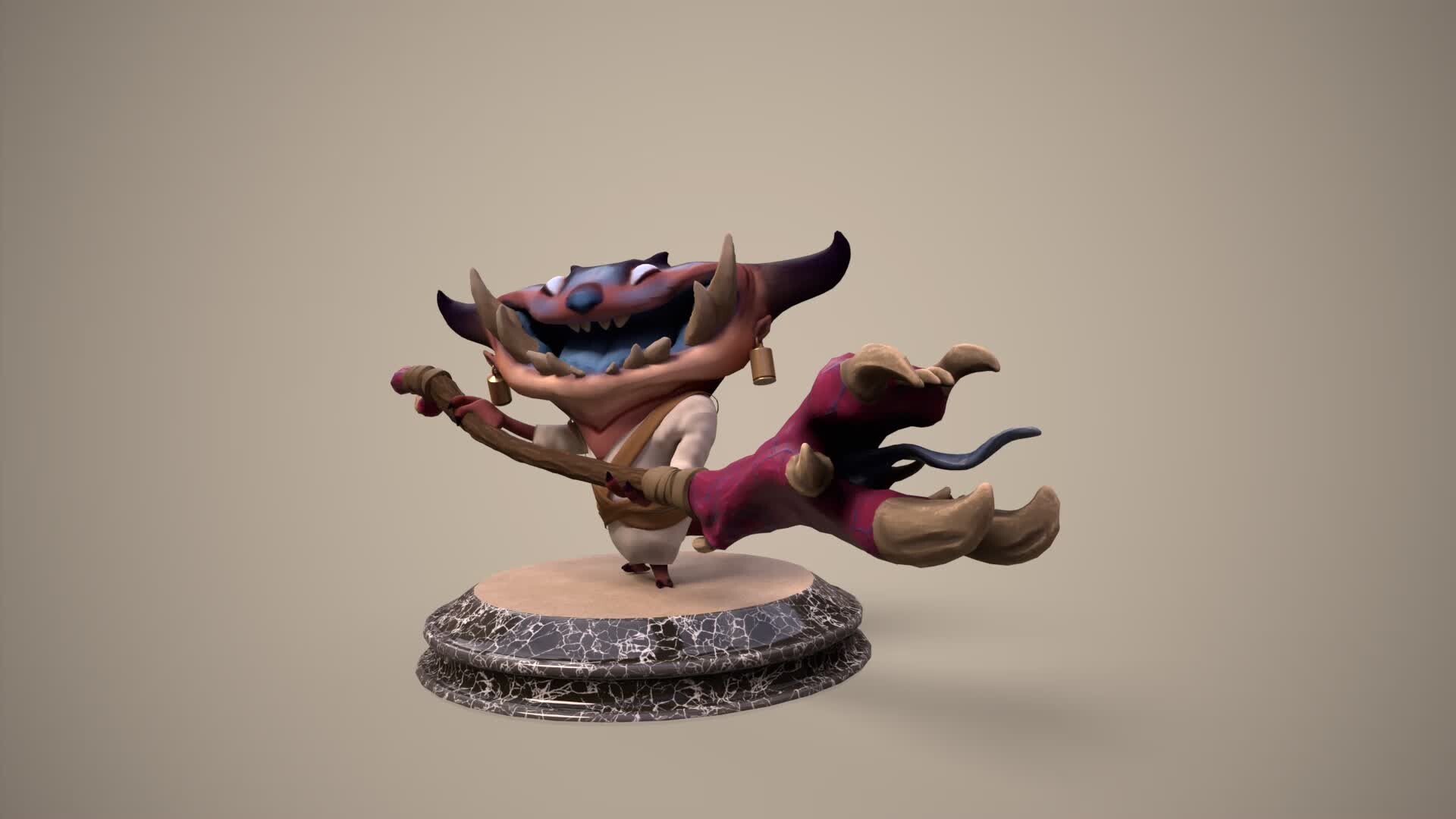 ArtStation - teeth-chy creature