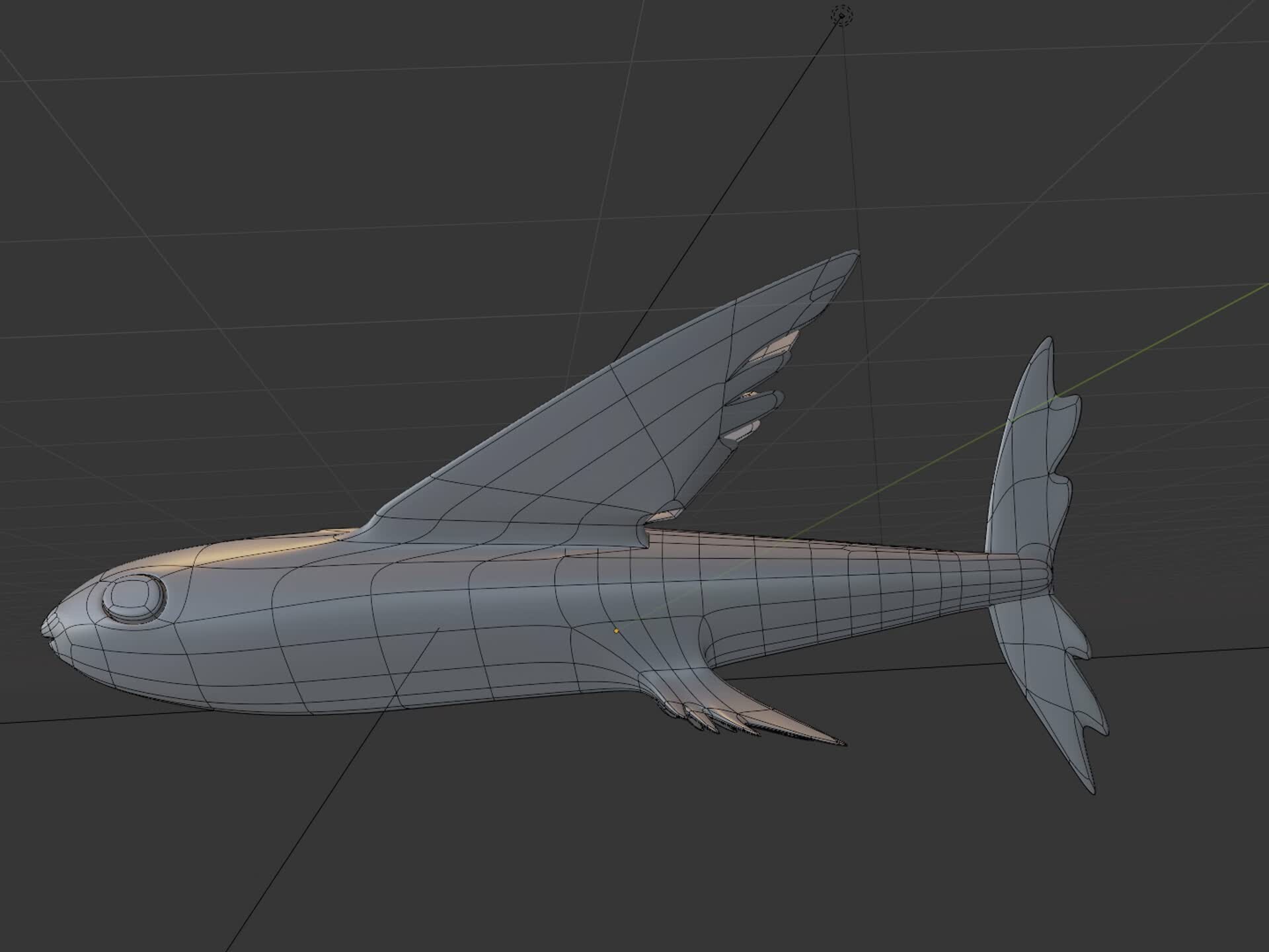 ArtStation - Modeling of a fantasy fish