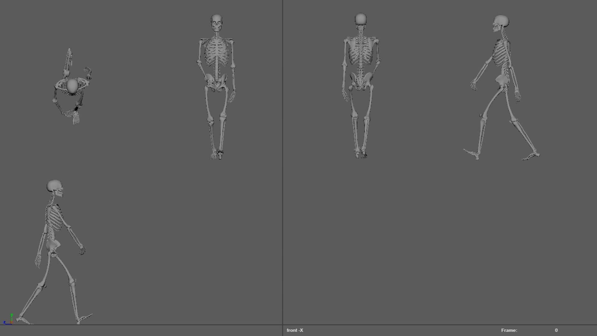 ArtStation - WALK_CYCLE / 2nd years of animation